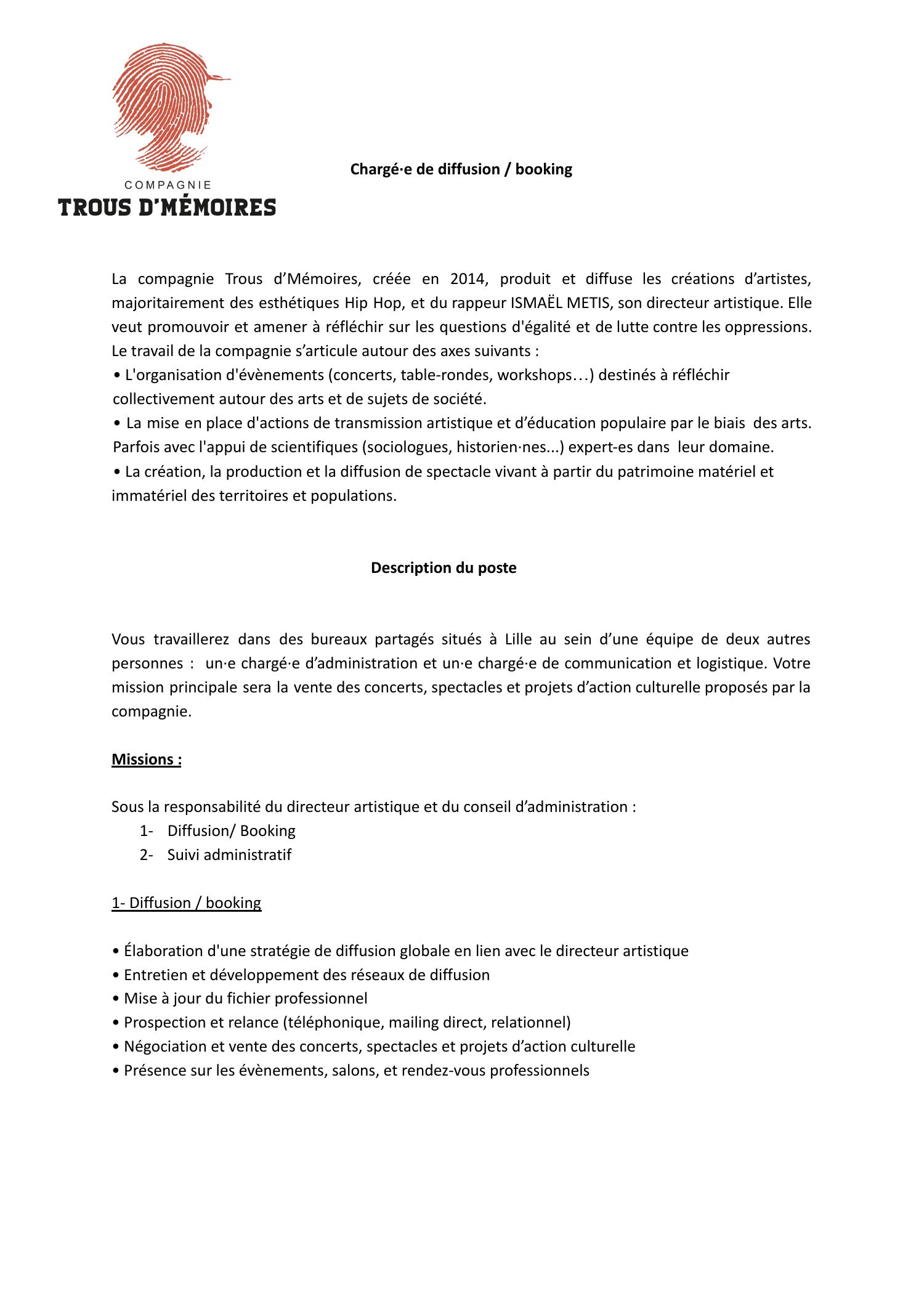 Chargé·e de diffusion_ booking - TDM.pdf | DocDroid