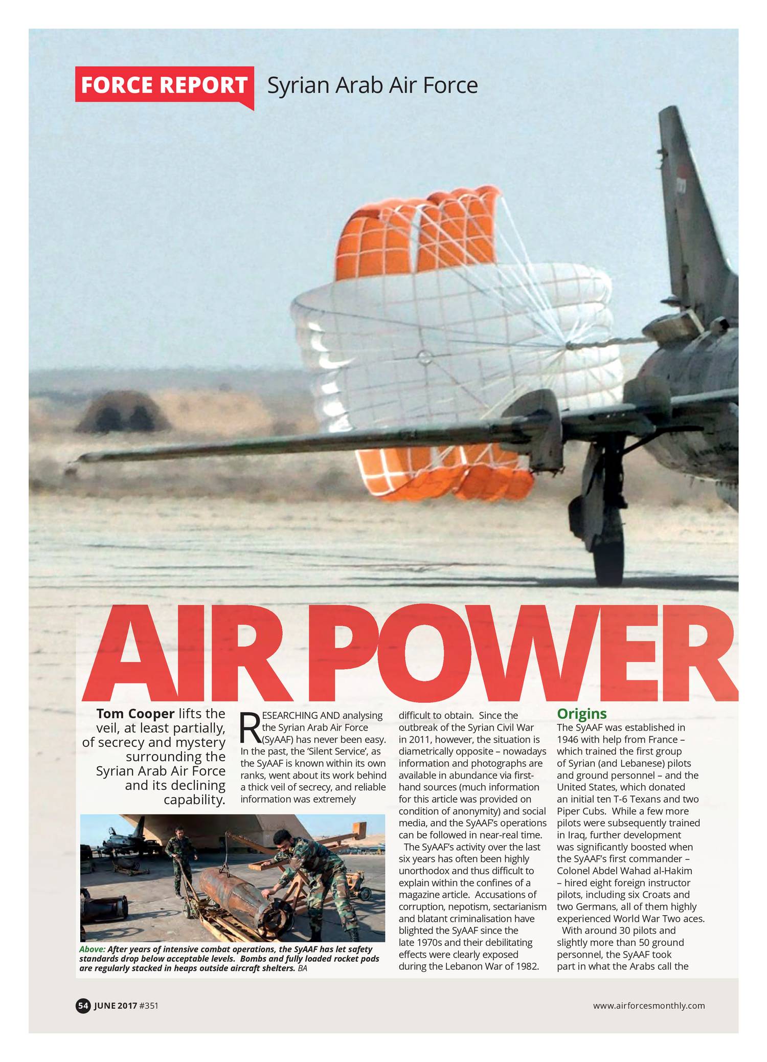 Syrian Arab Air Force report AirForces_Monthly_2017-06.pdf | DocDroid