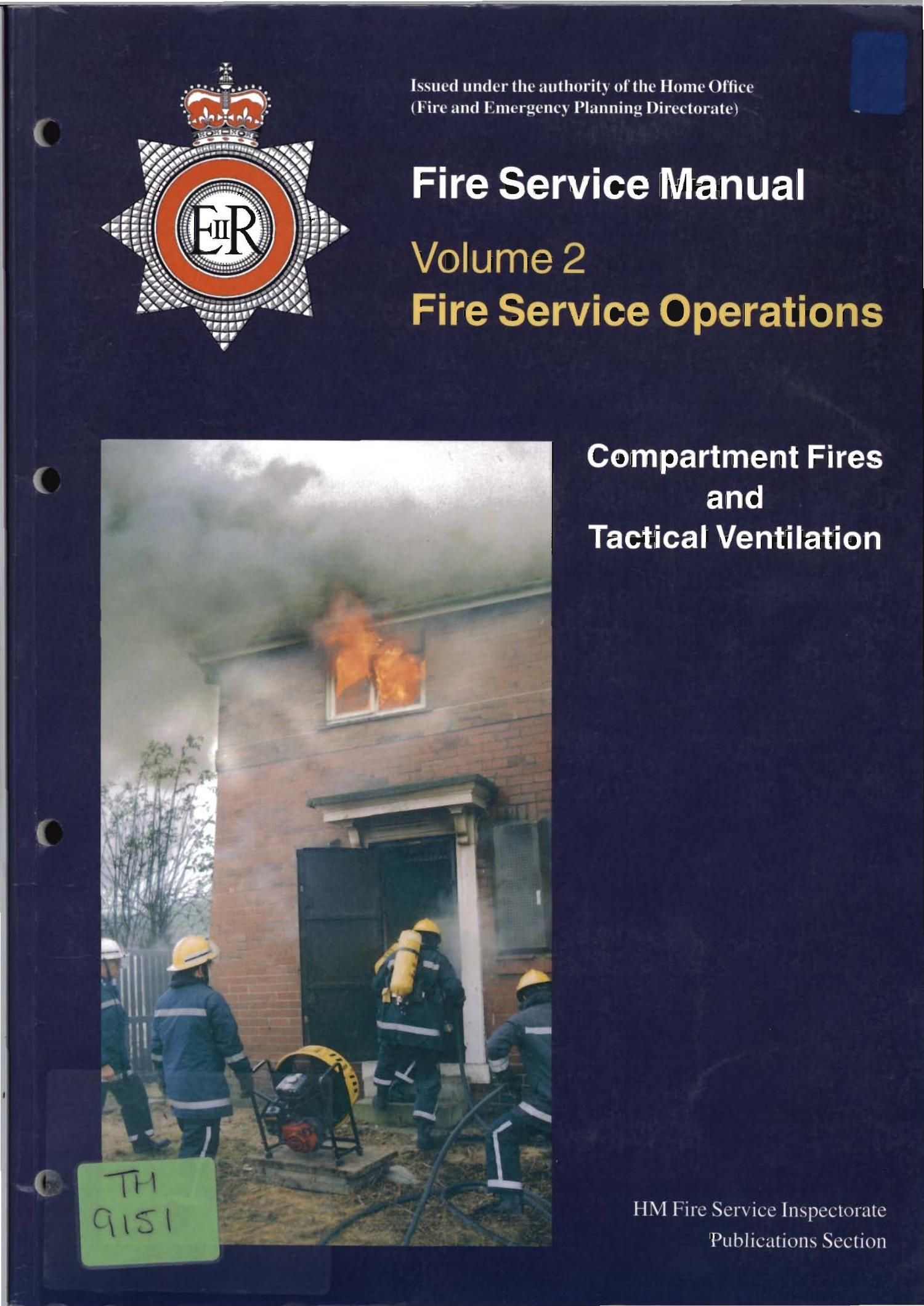 Fire Service Manual_Volume 2 - Fire Service Operations - Compartment ...