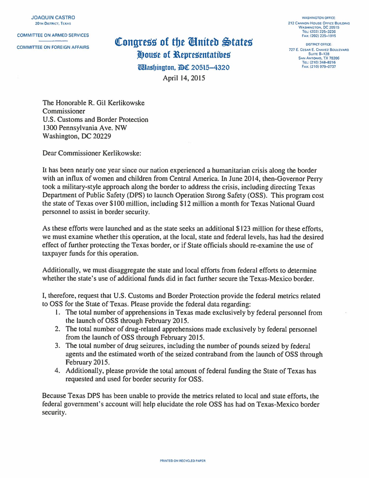 04 14 15 CBP letter regarding OSS FINAL.pdf | DocDroid