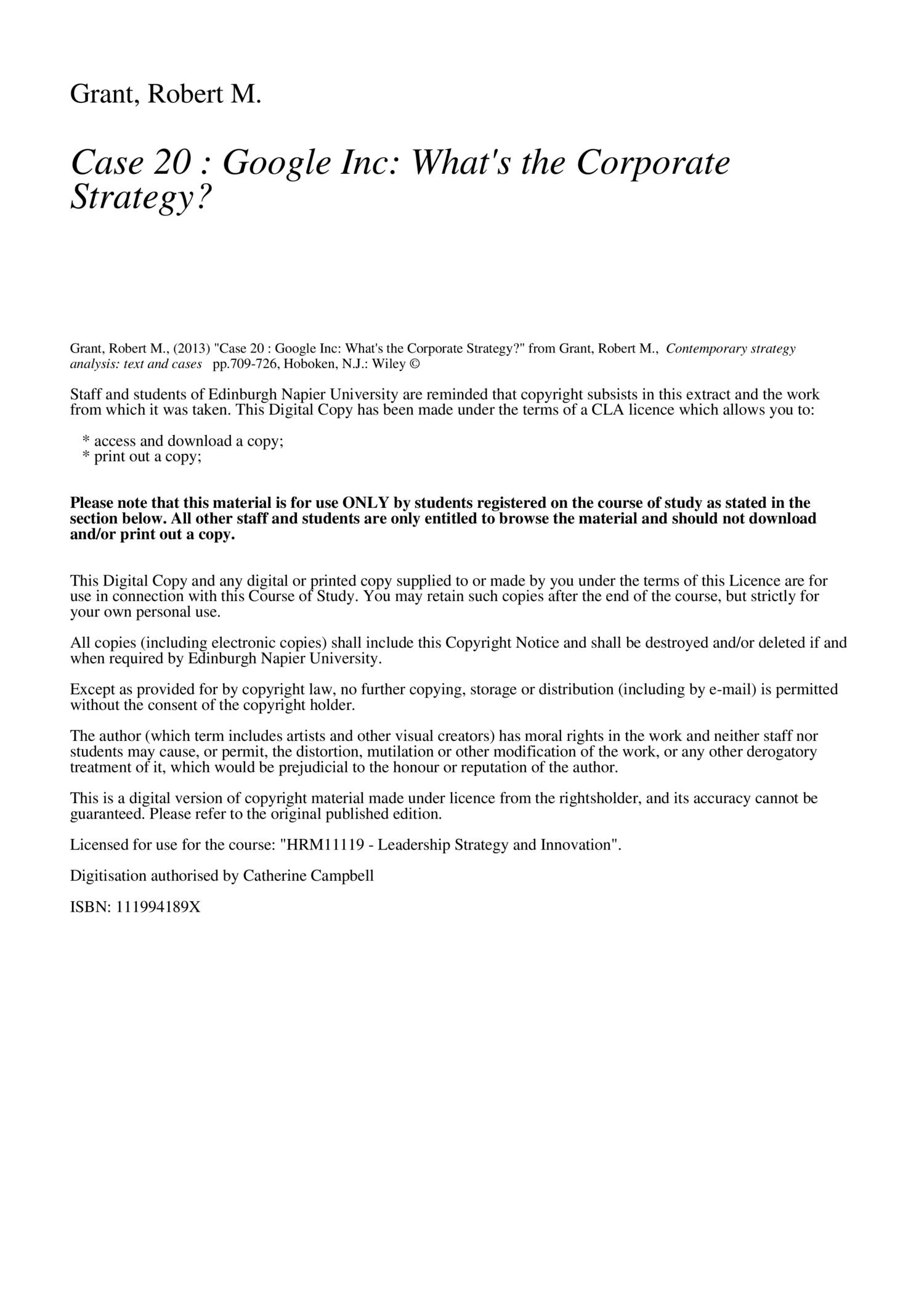 Google Inc - What's the Corporate Strategy.pdf | DocDroid