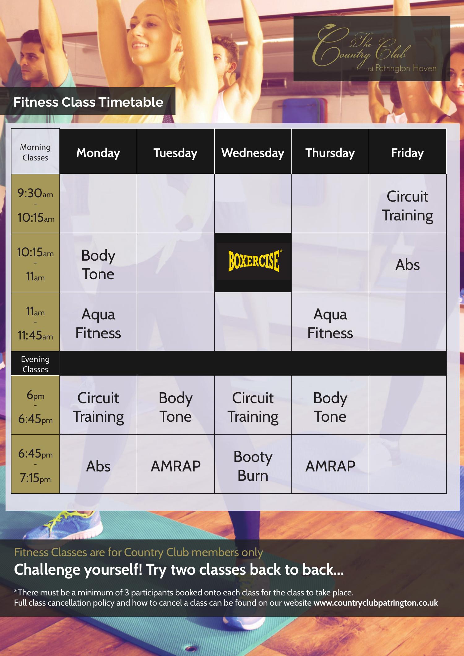 CC Fitness Class Timetable.pdf | DocDroid