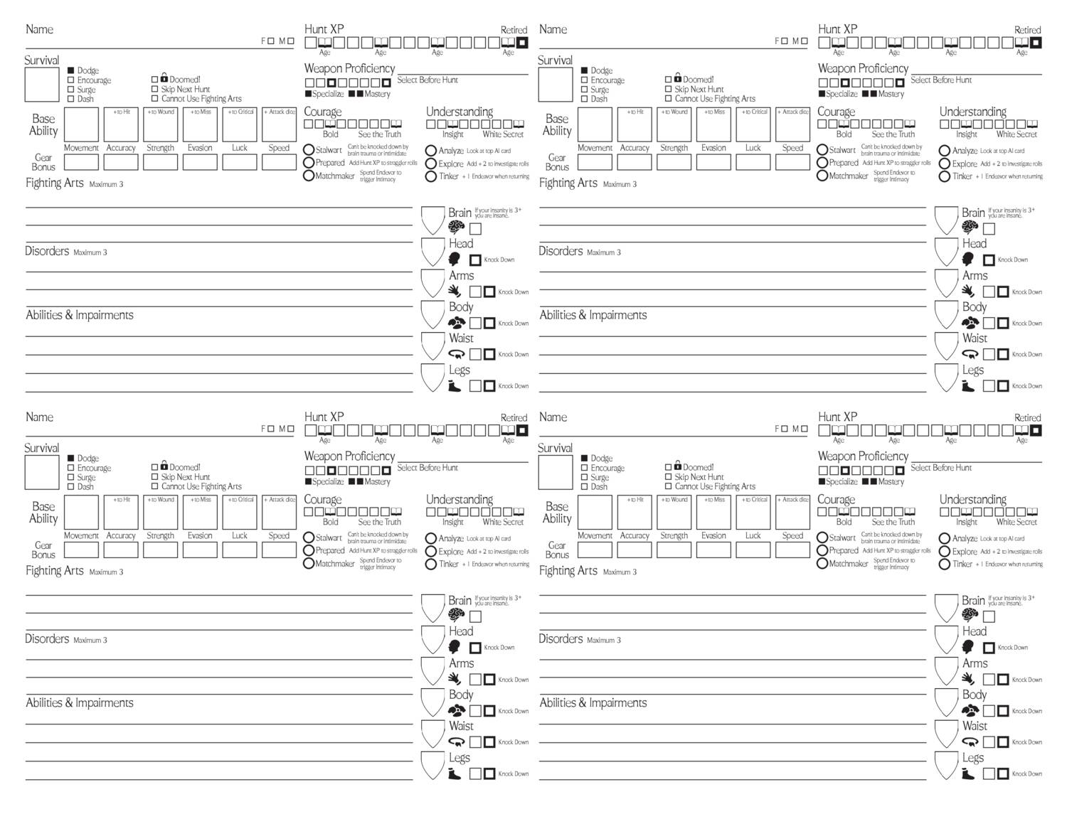 Kingdom Death Sheet 4x.pdf | DocDroid