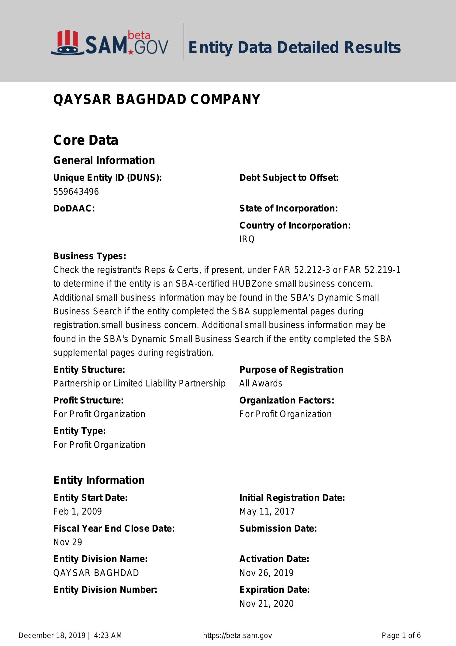 Entity Information in SAM.pdf | DocDroid