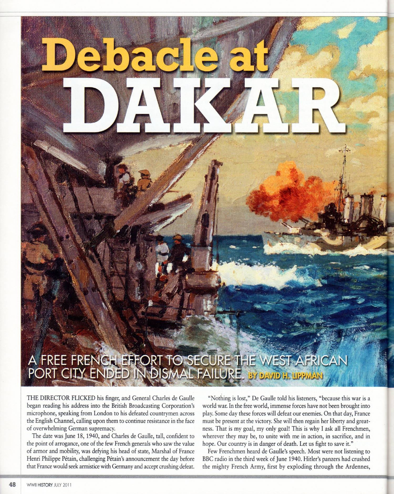 debacle at dakar WWII History Vol.10 No.5 (2011-07).pdf | DocDroid