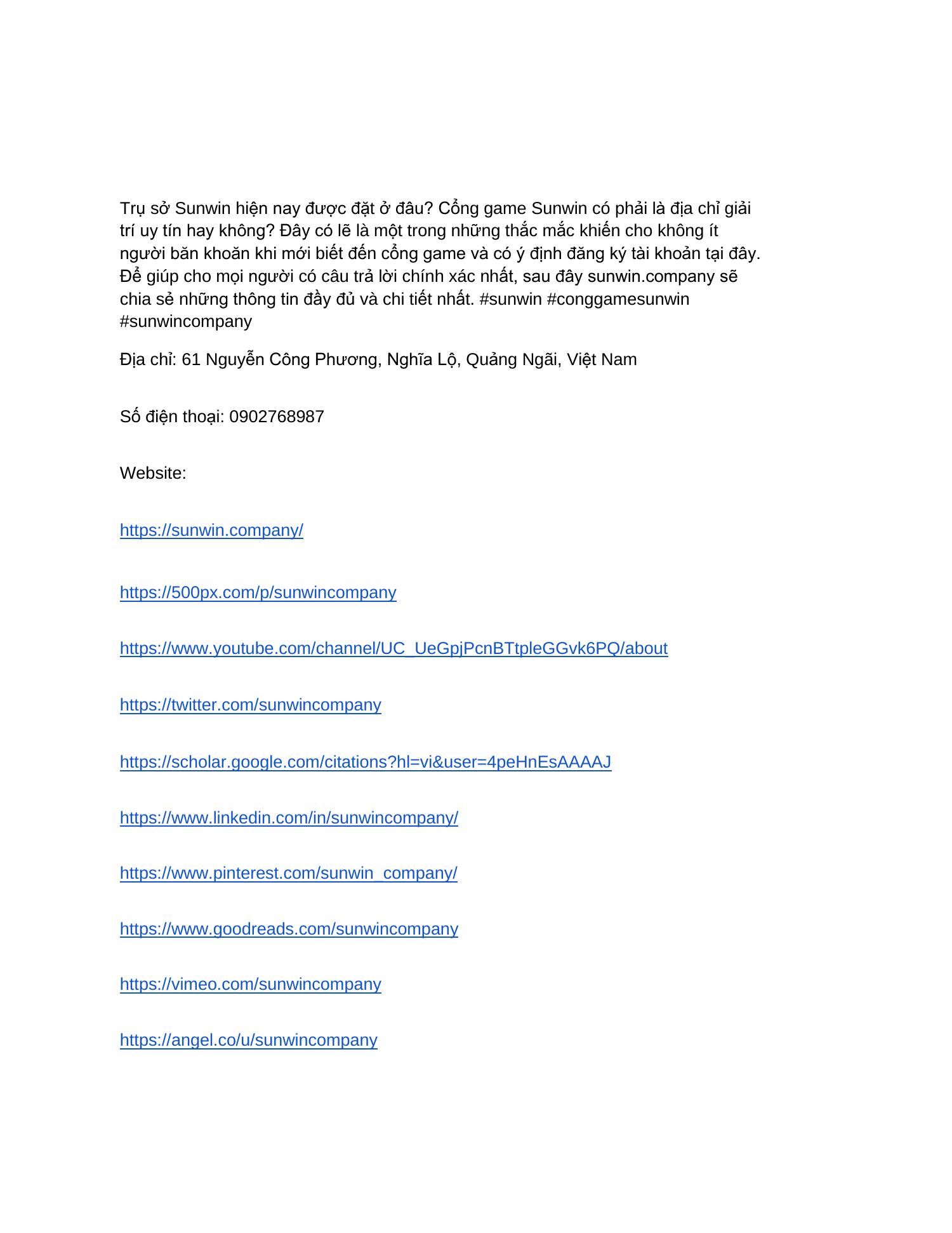 sunwincompany.docx | DocDroid