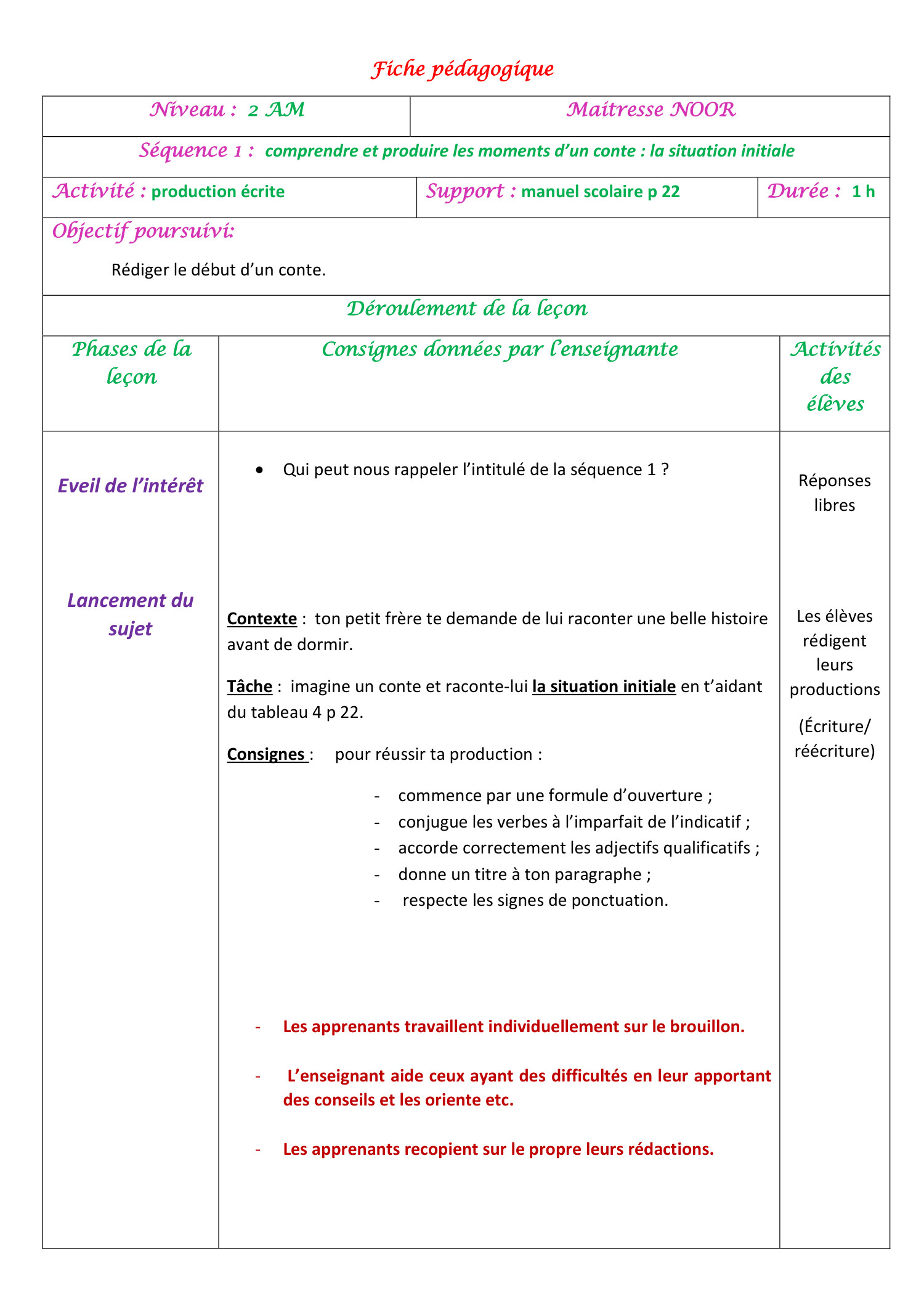 production écrite.docx | DocDroid