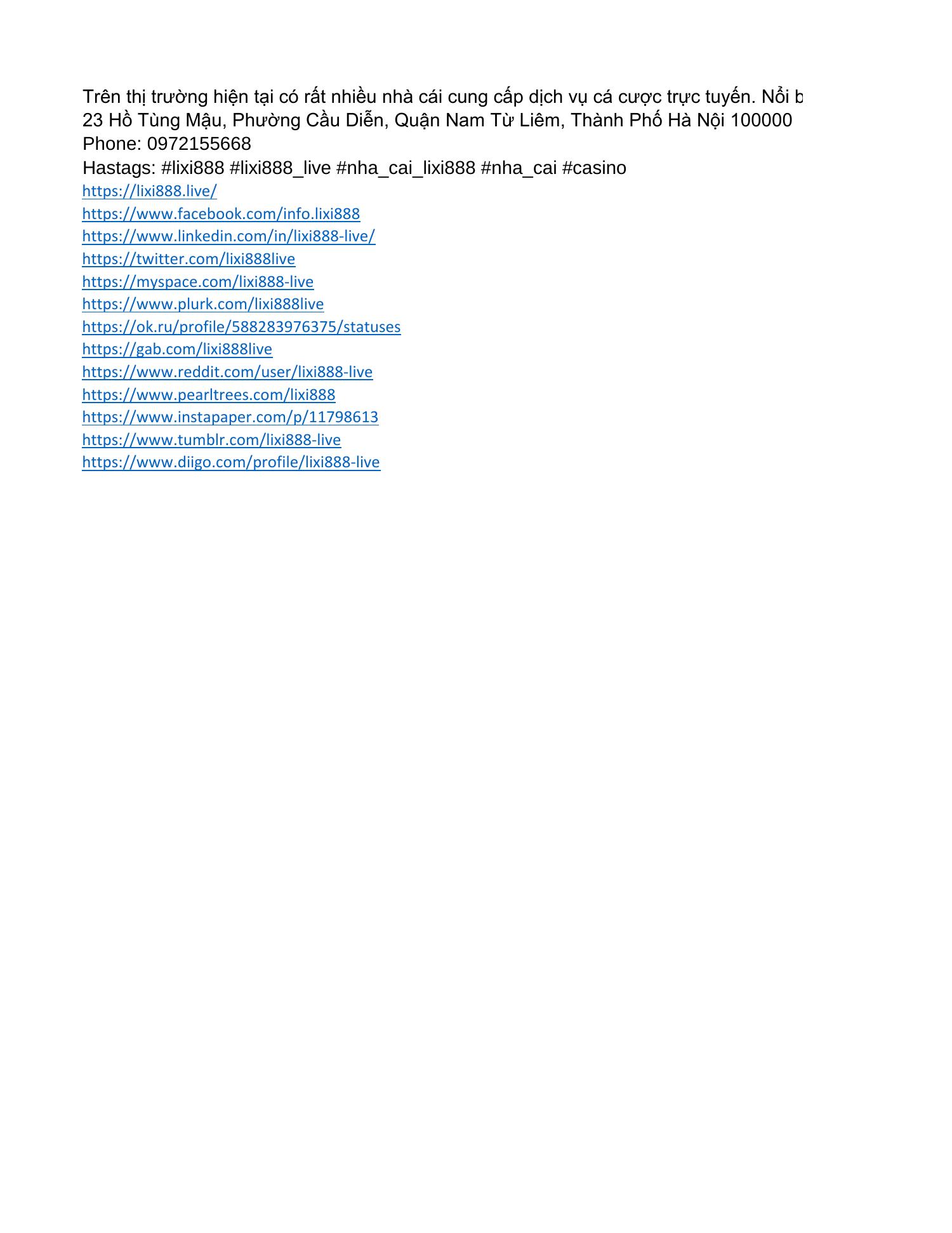 Lixi888 Live.xlsx | DocDroid