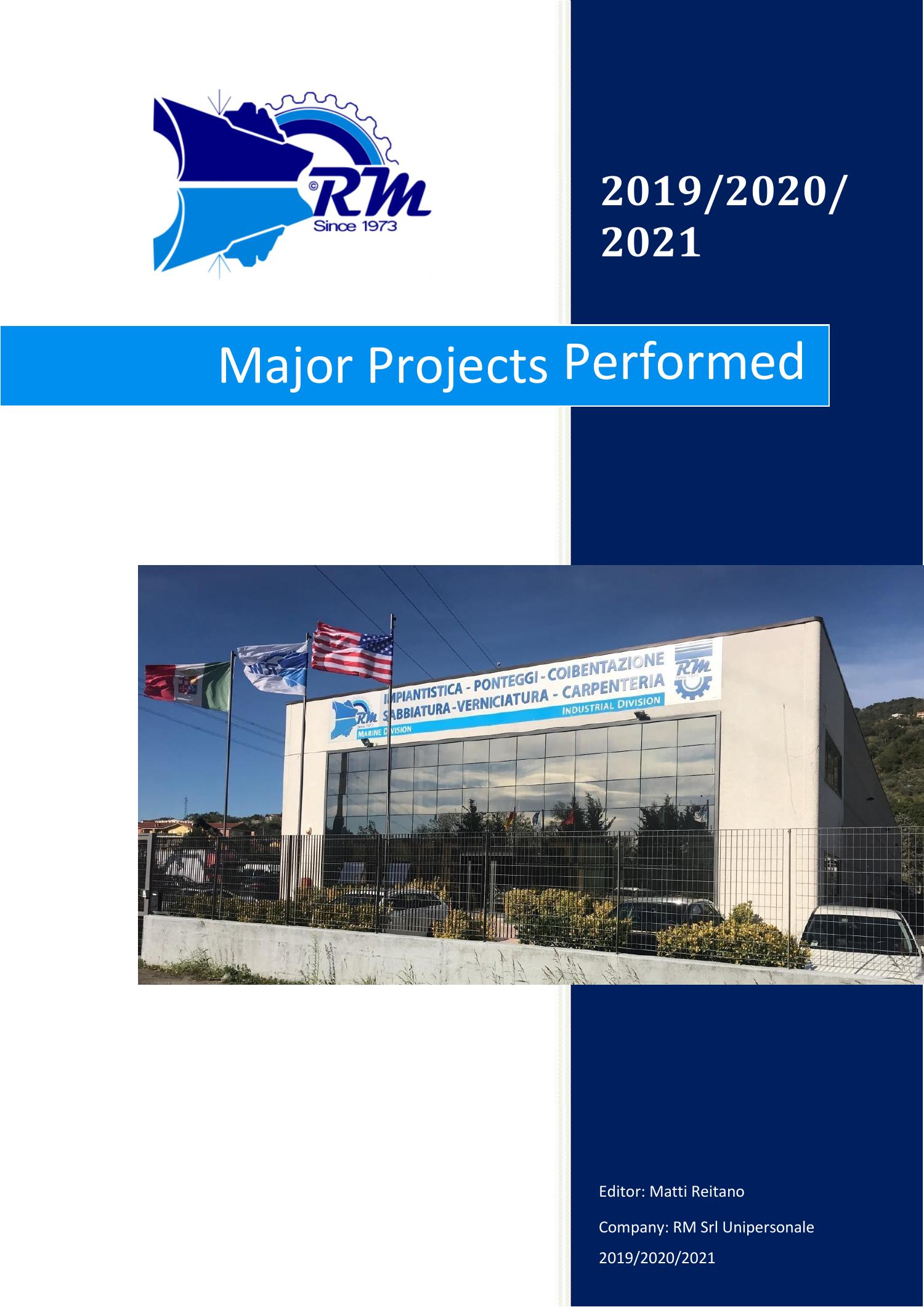 RM Marine - Major Projects Performed.pdf | DocDroid