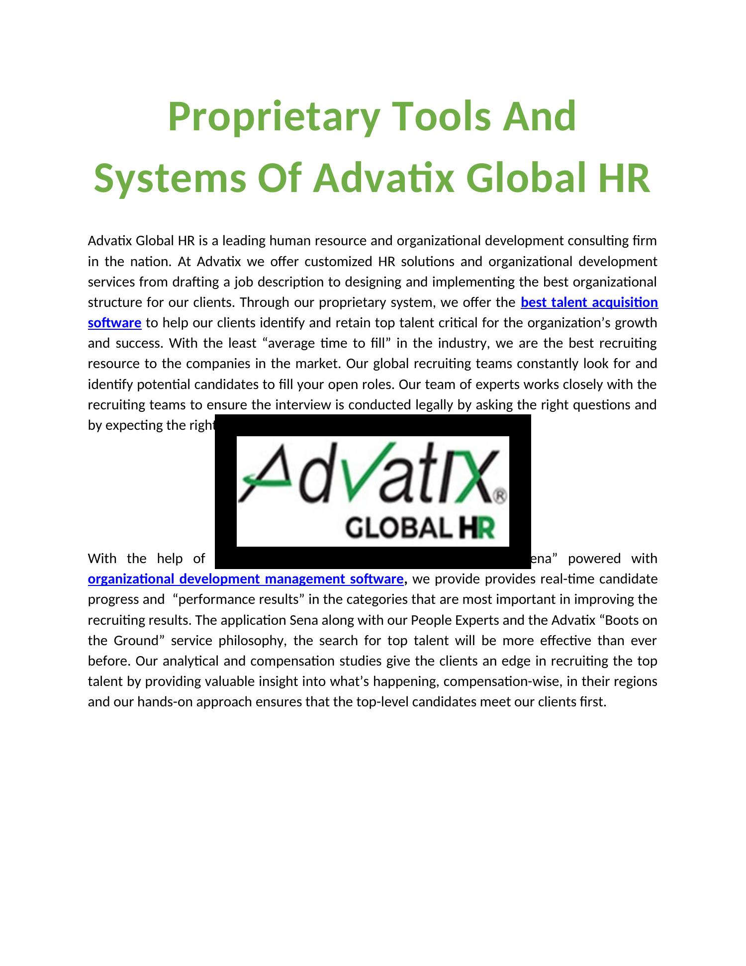 Proprietary tools and systems of Advatix Global HR.pdf | DocDroid