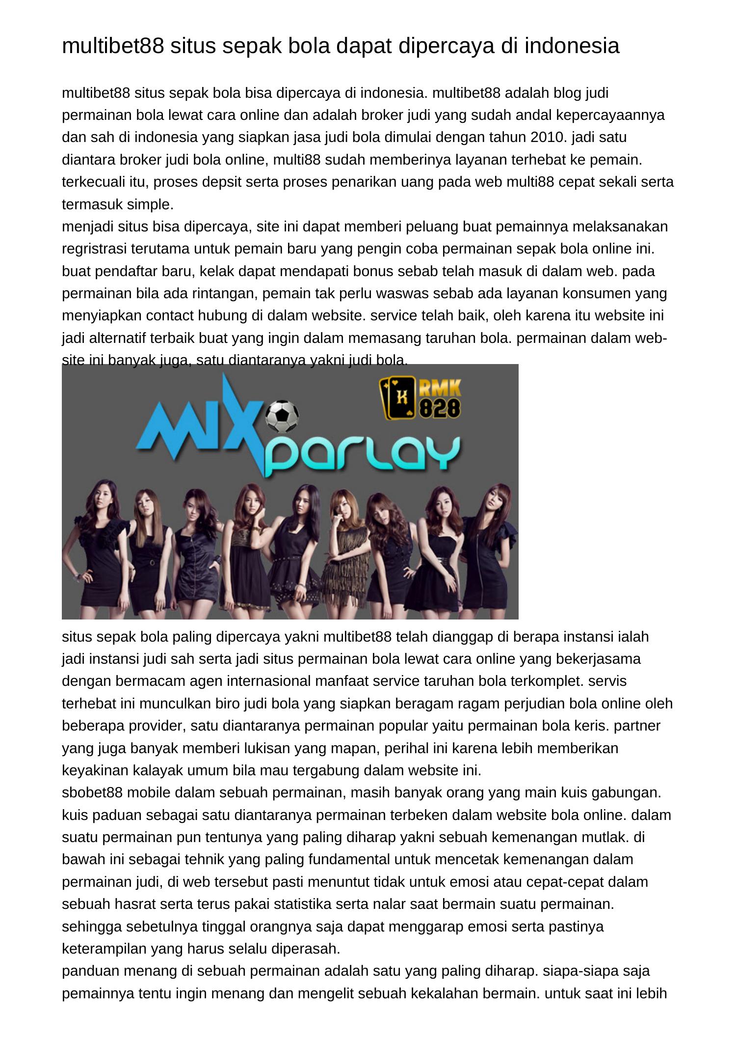 multibet88 situs sepak bola bisa dipercaya di indonesiaekcod.pdf.pdf ...