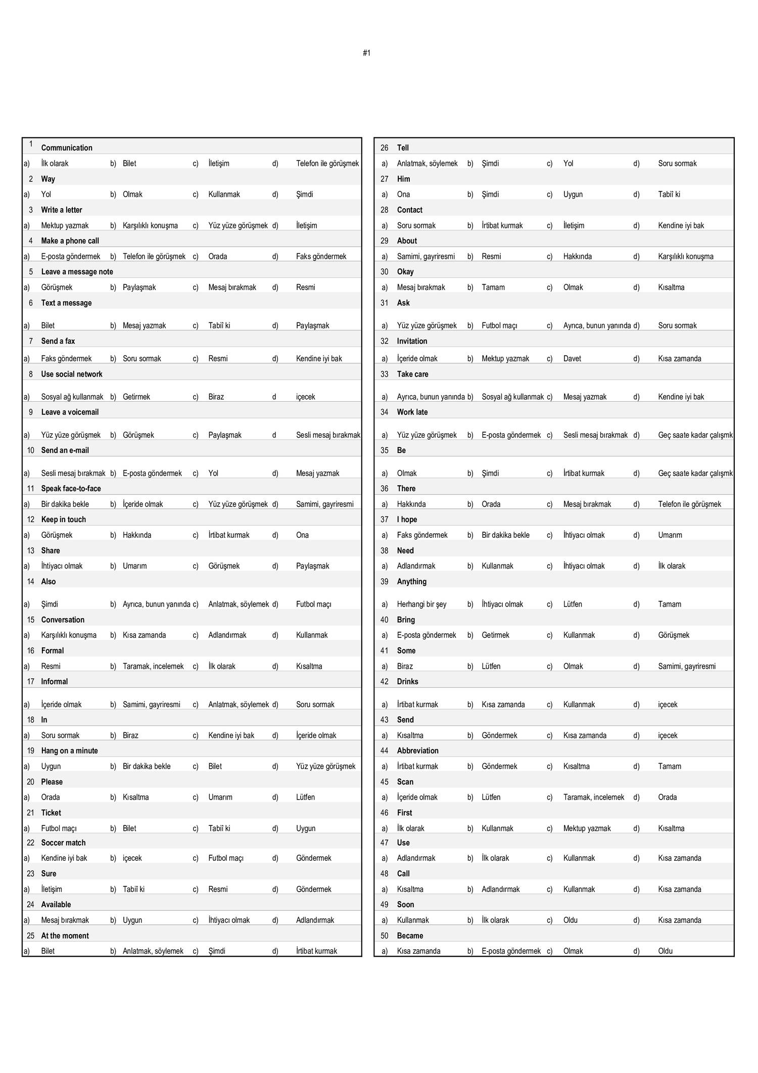 Unit 4 Vocabulary Test 1 pdf DocDroid