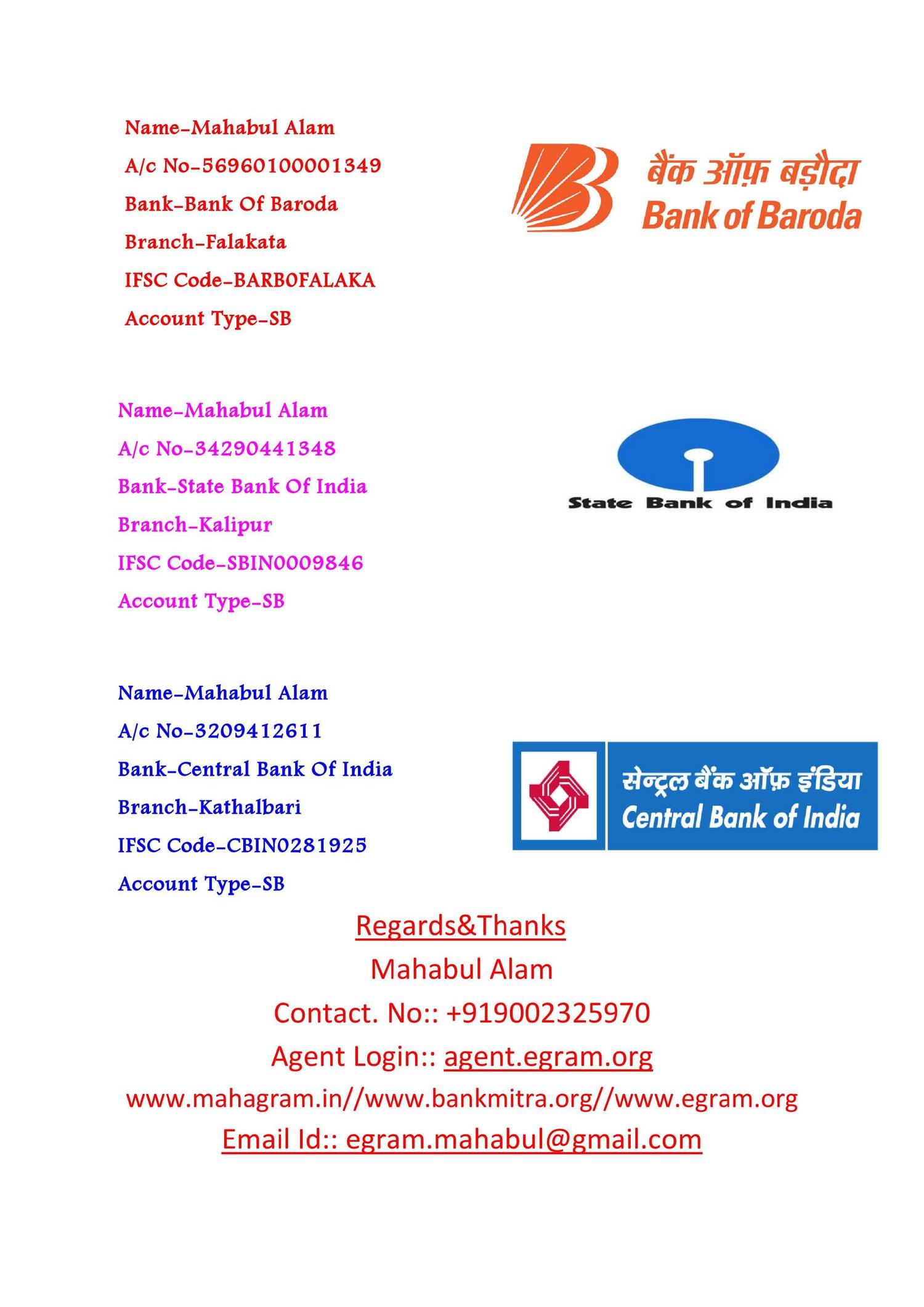 Bank Details.pdf | DocDroid