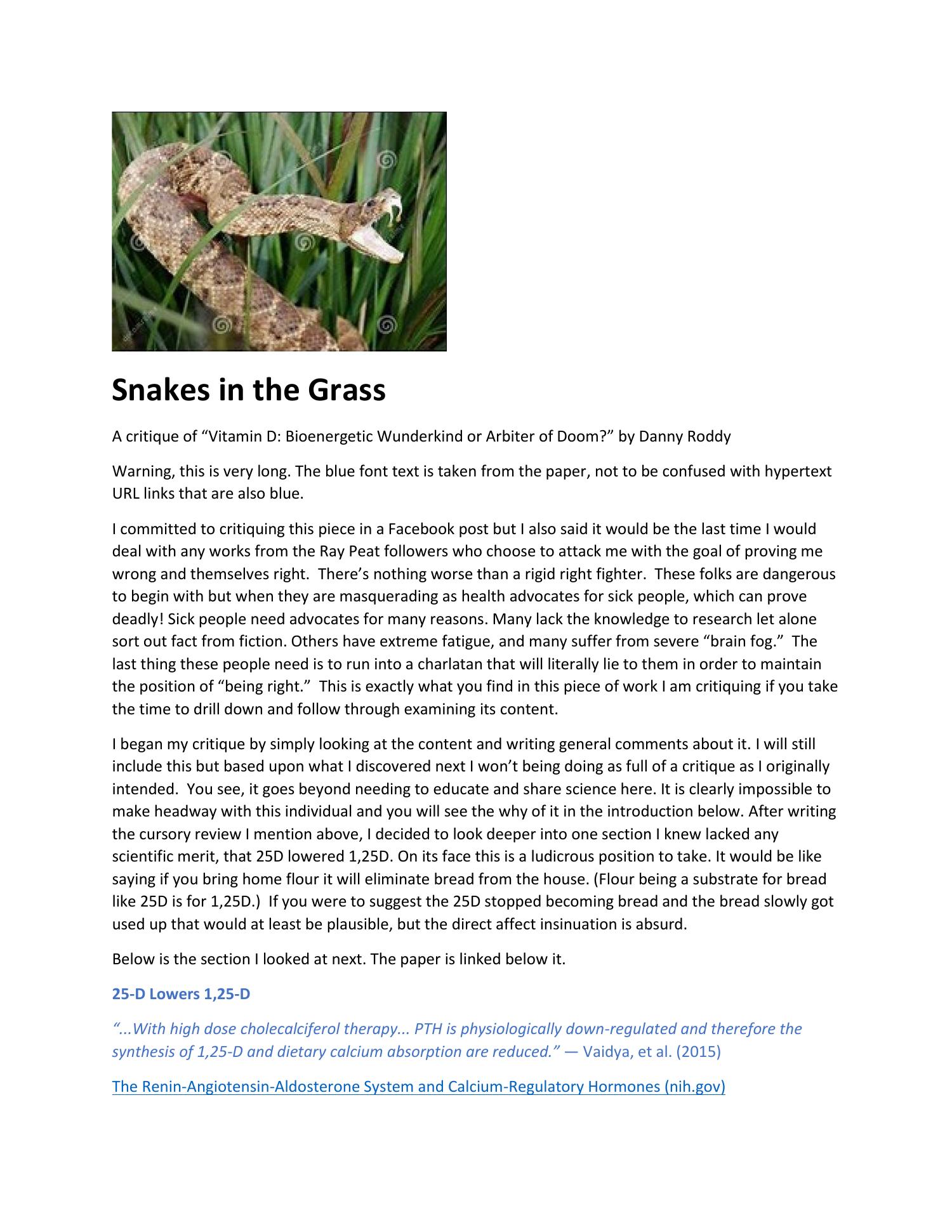 Snakes in the Grass.docx | DocDroid