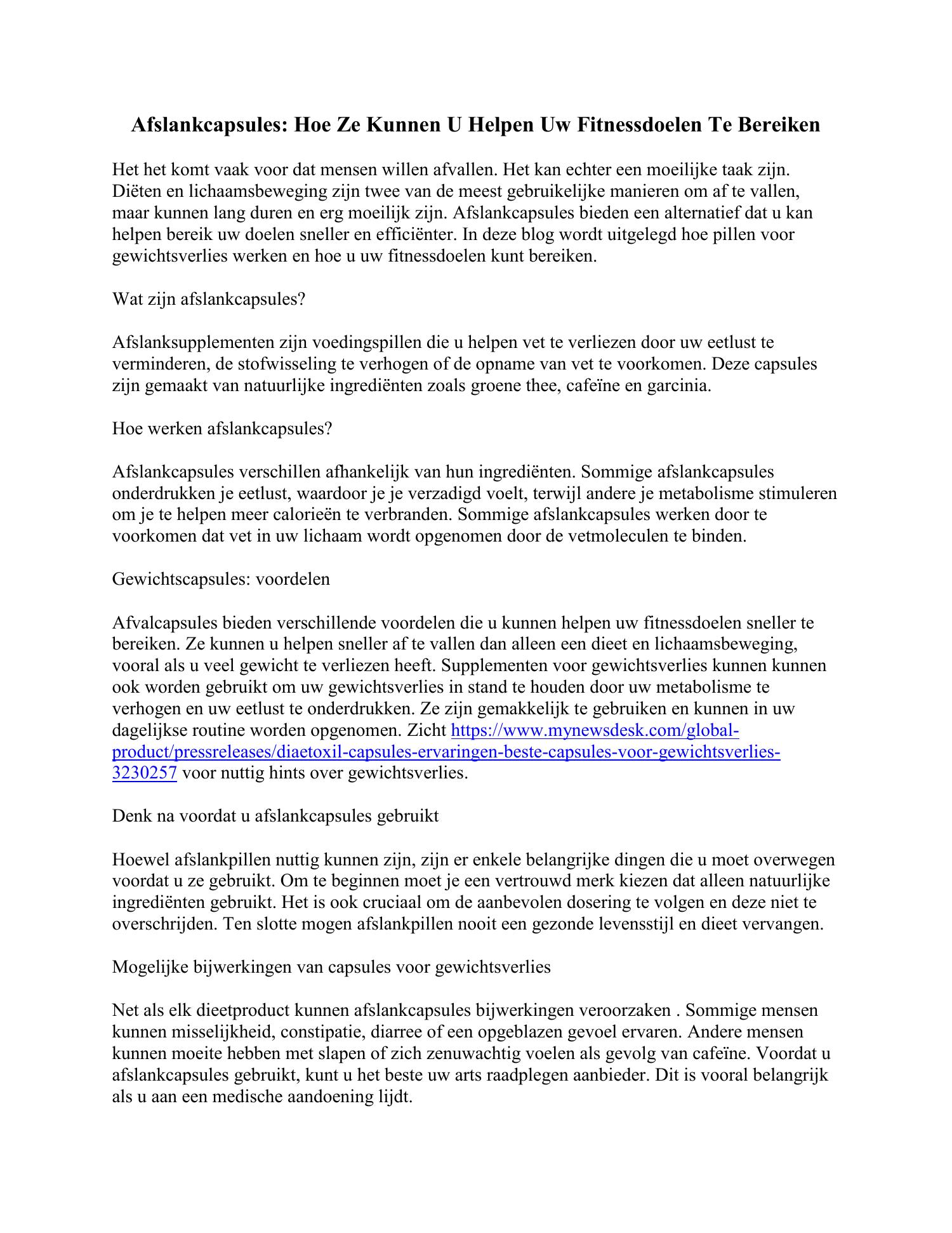 Afslankcapsules3.pdf | DocDroid