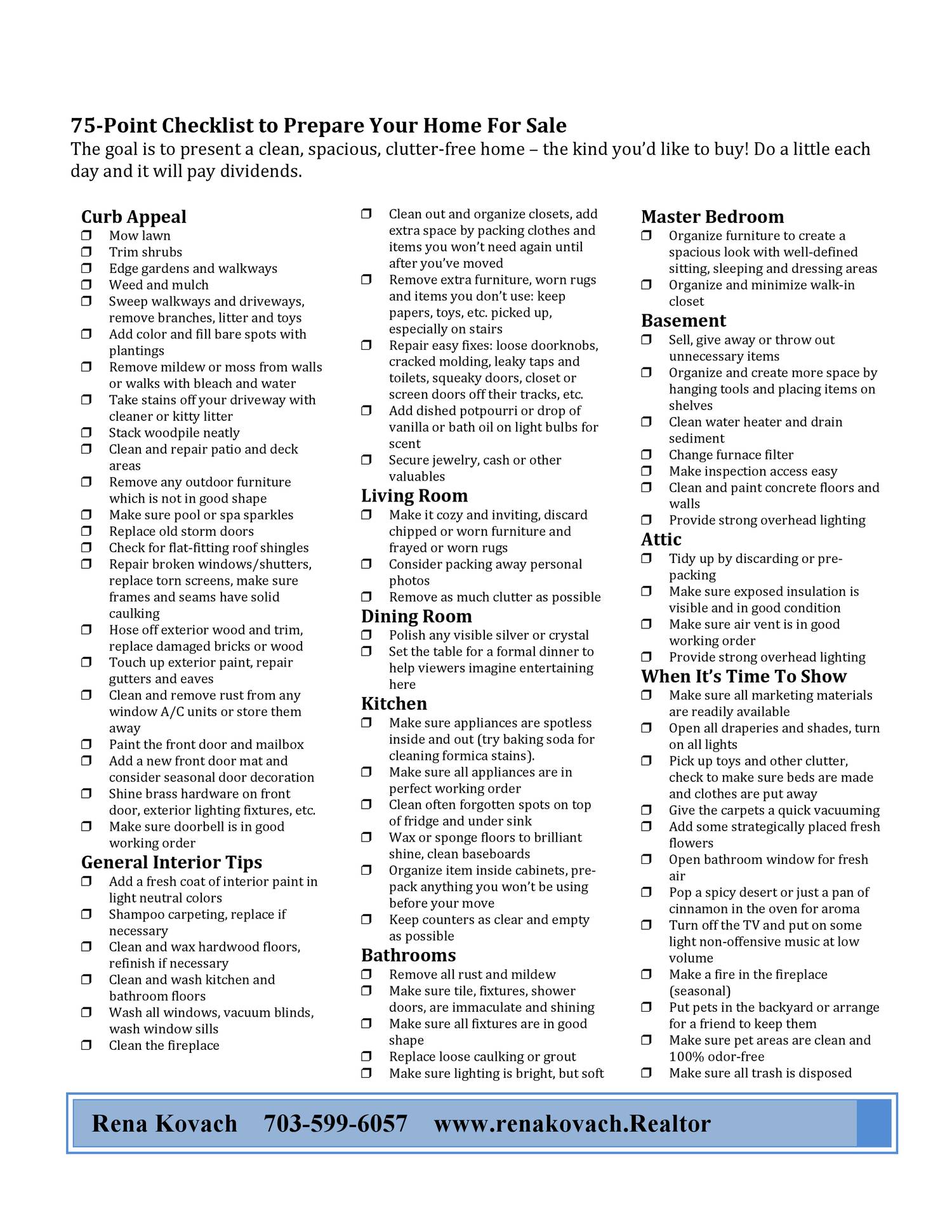 pre-listing-checklist2.pdf | DocDroid