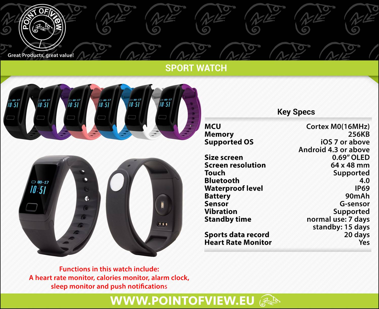 SPORT WATCH spec sheet.pdf | DocDroid