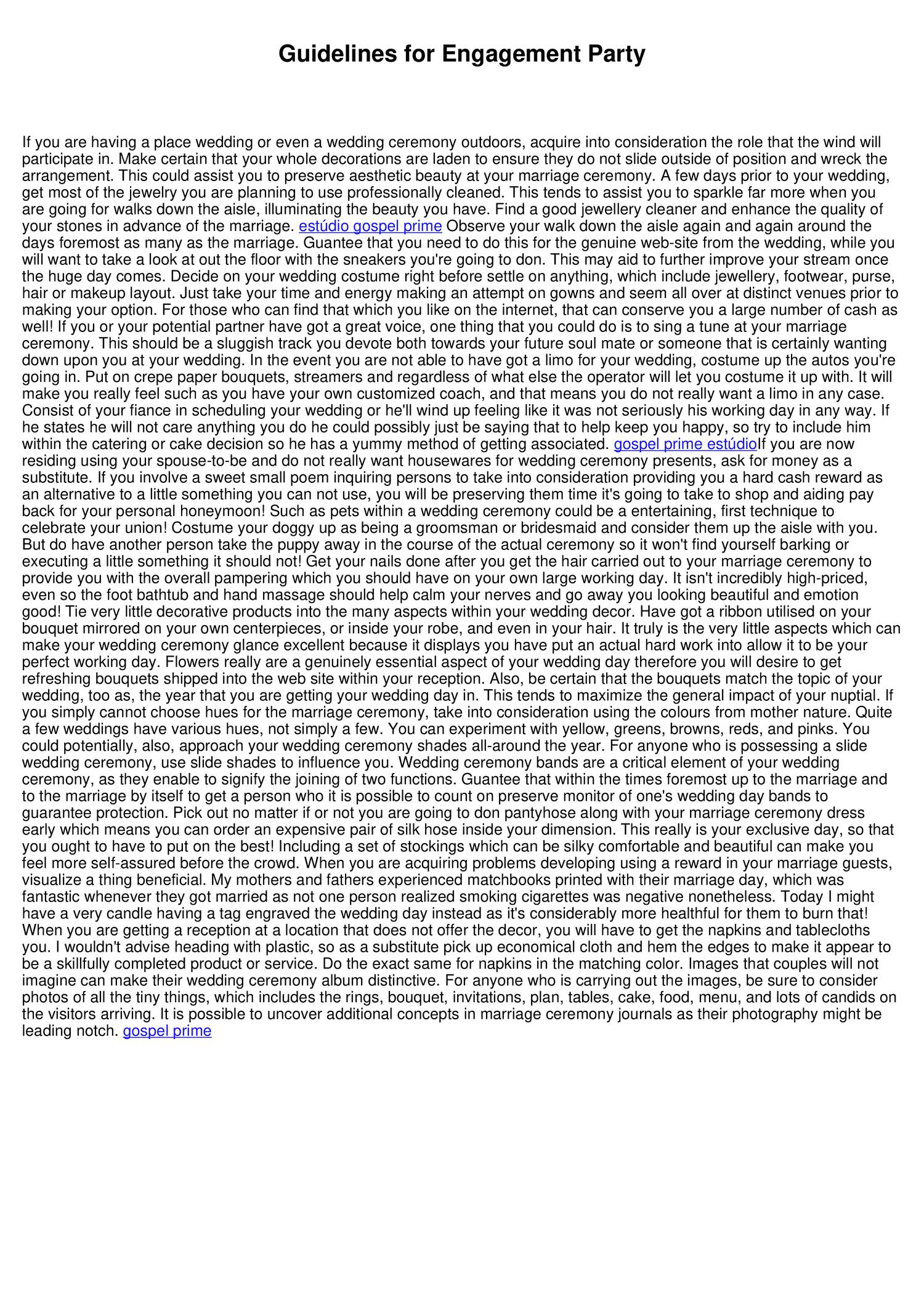 Guidelines for Engagement Party HPieuW pdf pdf DocDroid Guidelines for Engagement Party HPieuW pdf pdf DocDroid