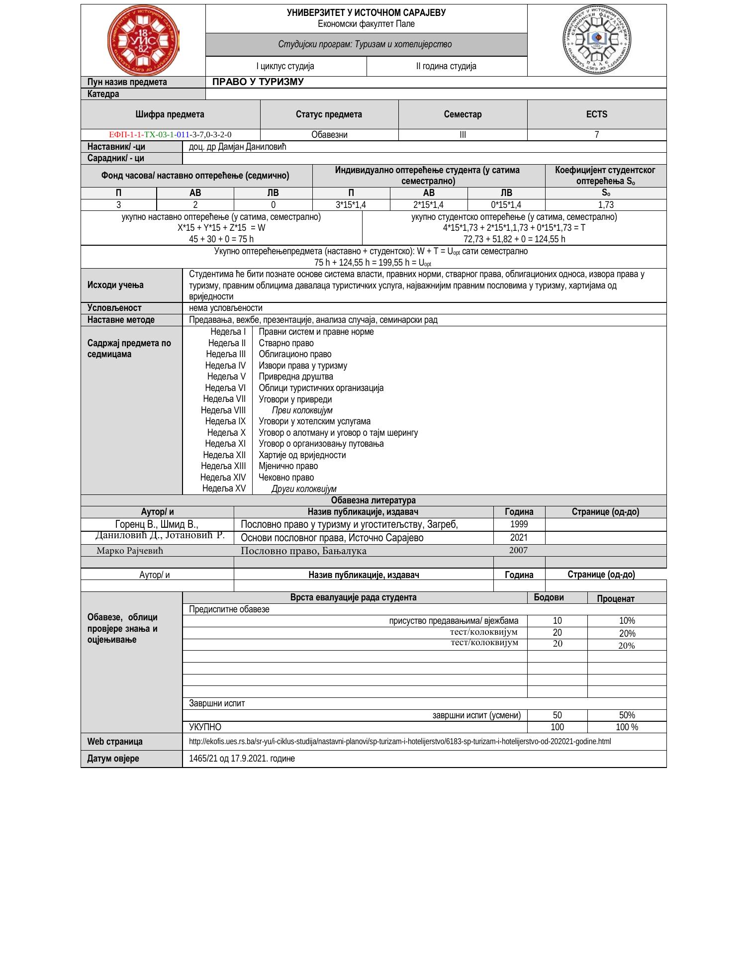 Pravo u turizmu silabus.pdf | DocDroid