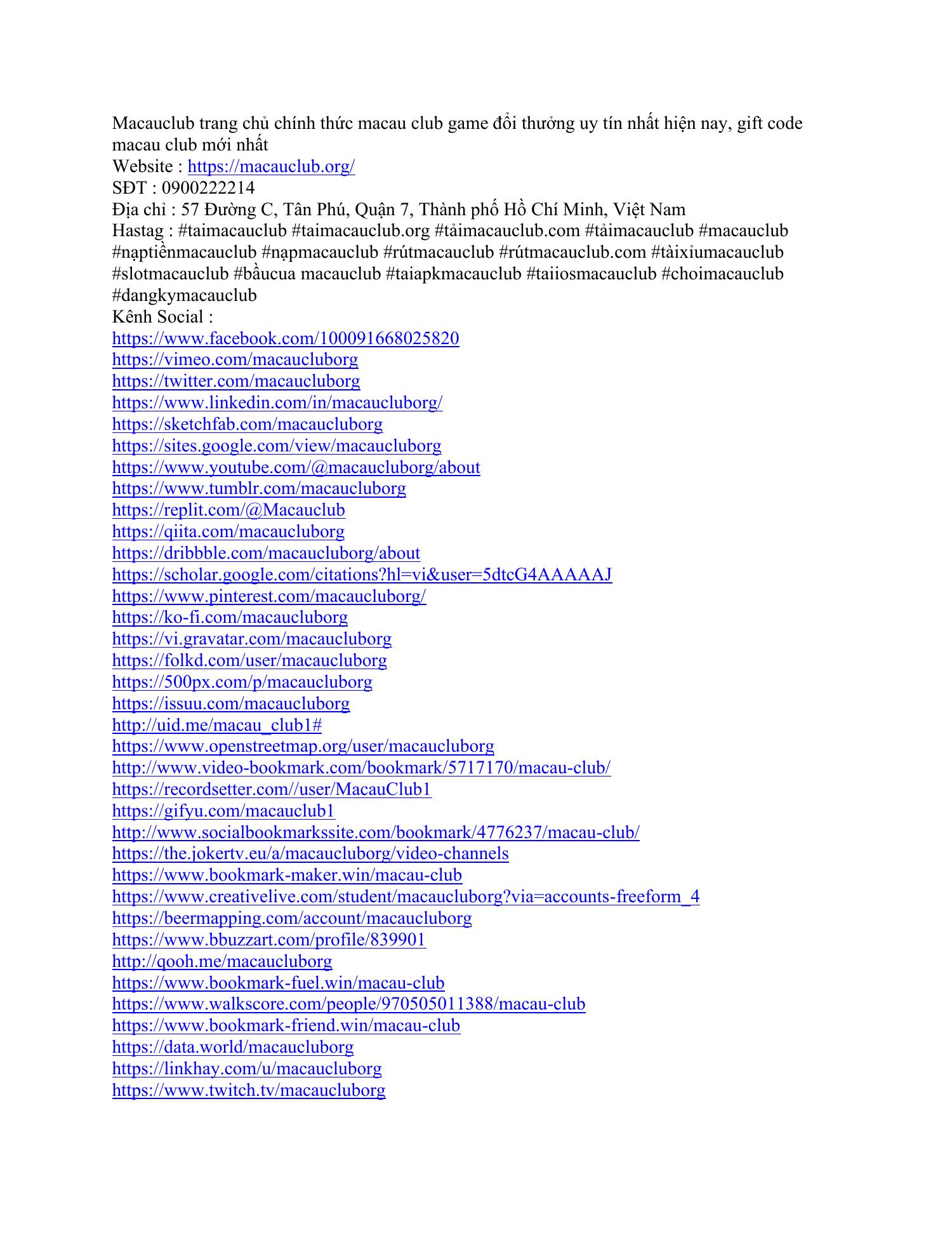Macau club.docx | DocDroid