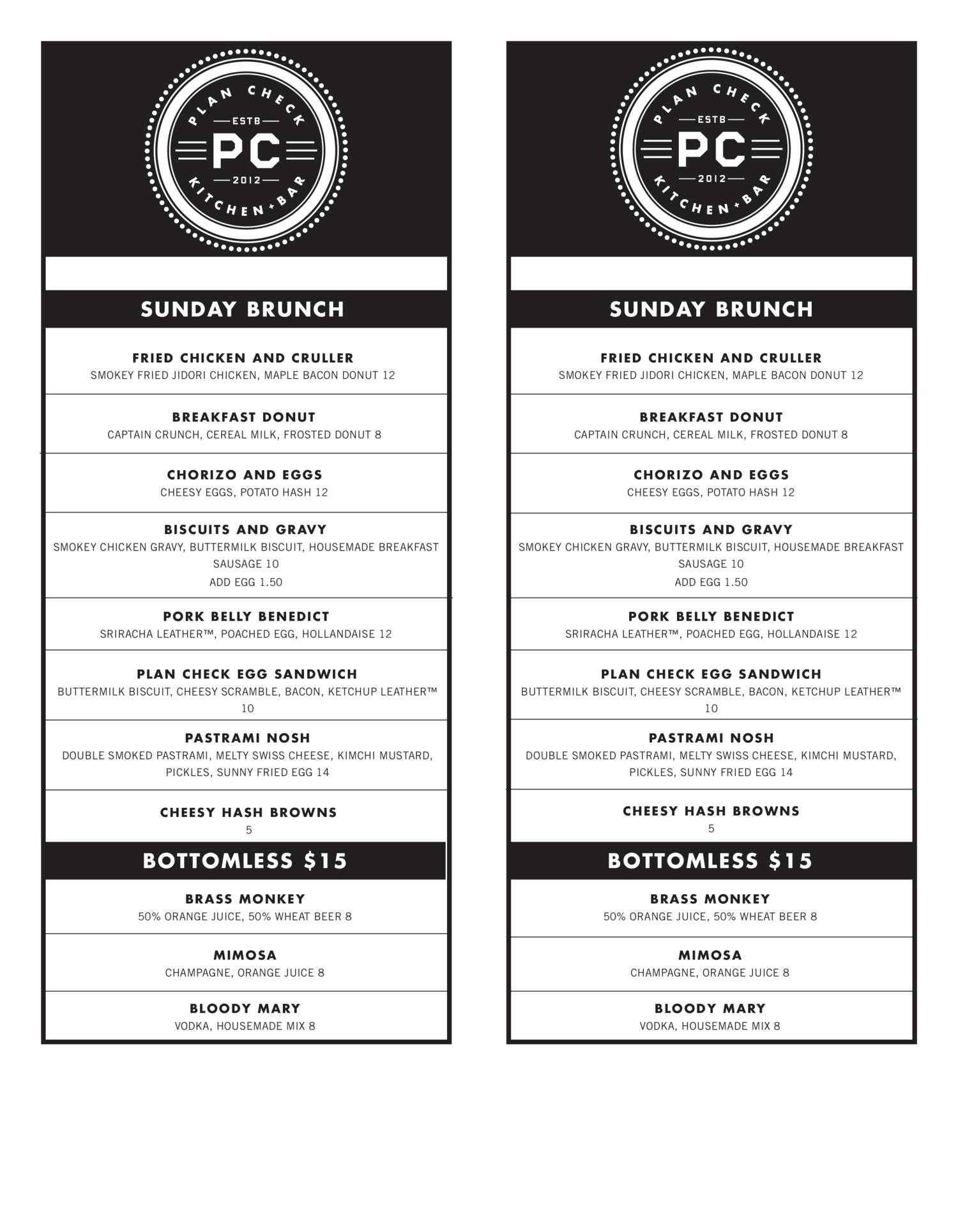 SUNDAY BRUNCH MENU.pdf | DocDroid