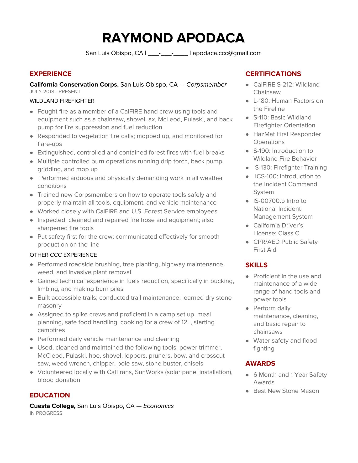 Apodaca, Raymond Resume.pdf | DocDroid