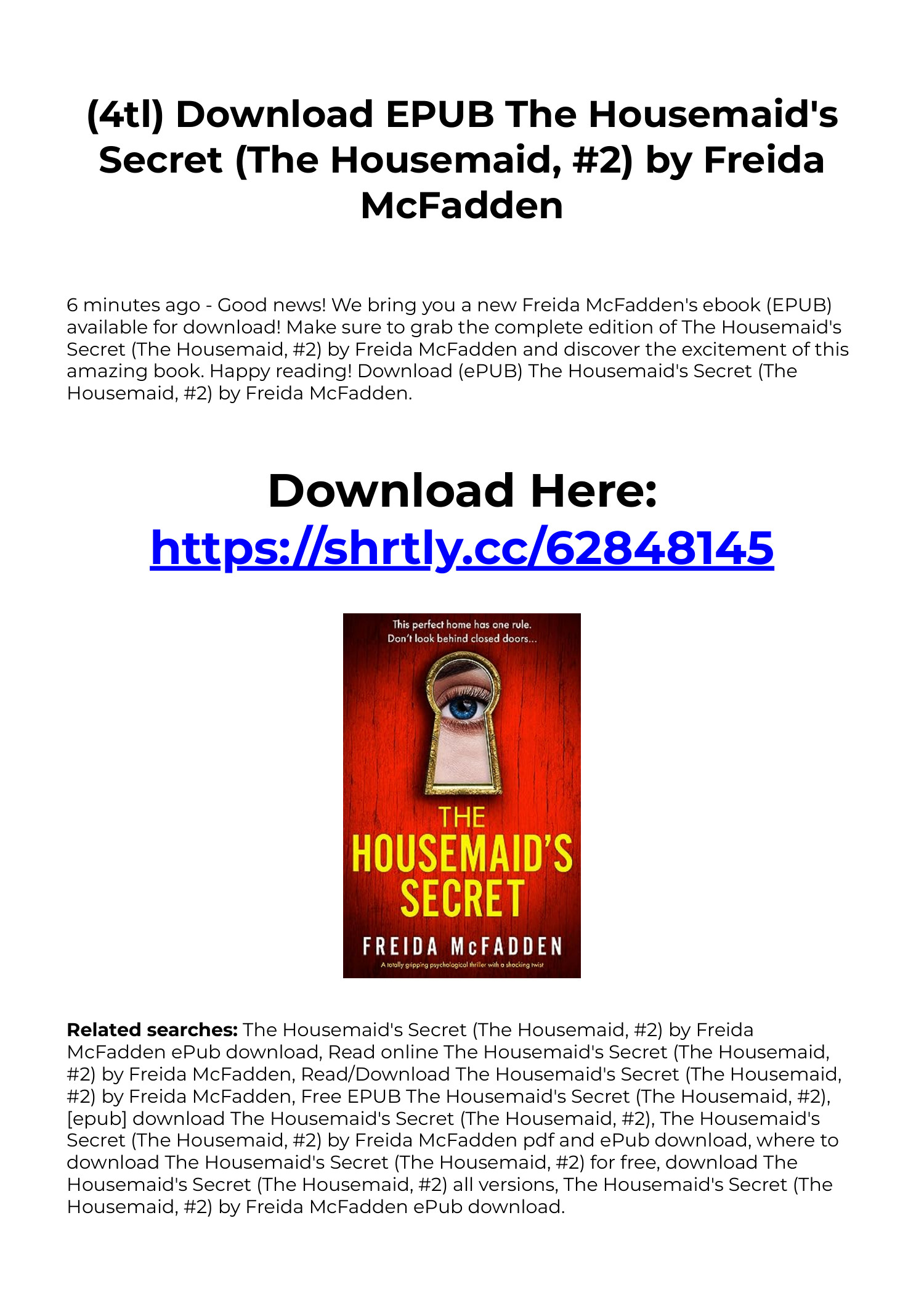 the-housemaid-s-secret.pdf | DocDroid