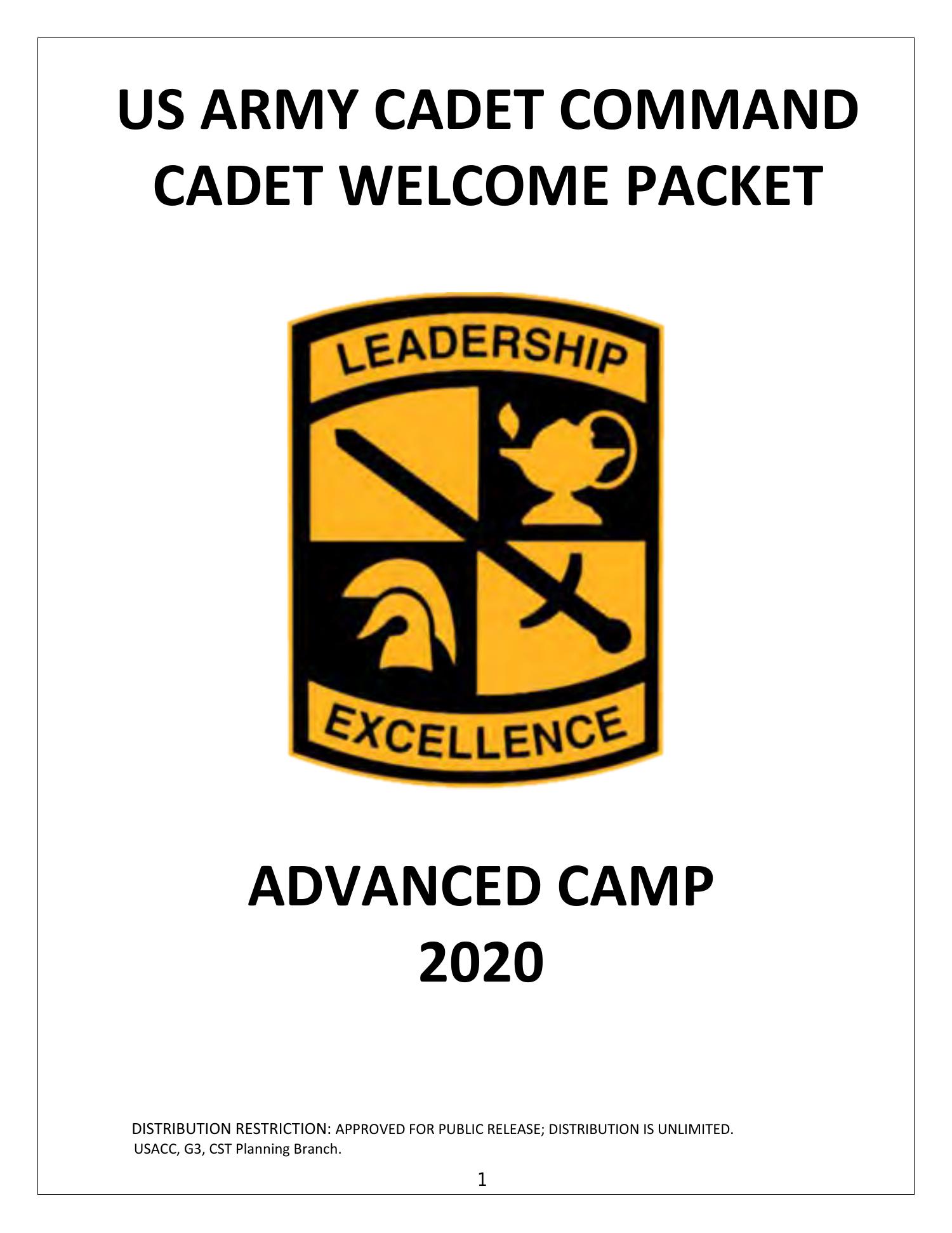 CST 2020 -Advanced Camp Cadet Welcome Packet.pdf | DocDroid