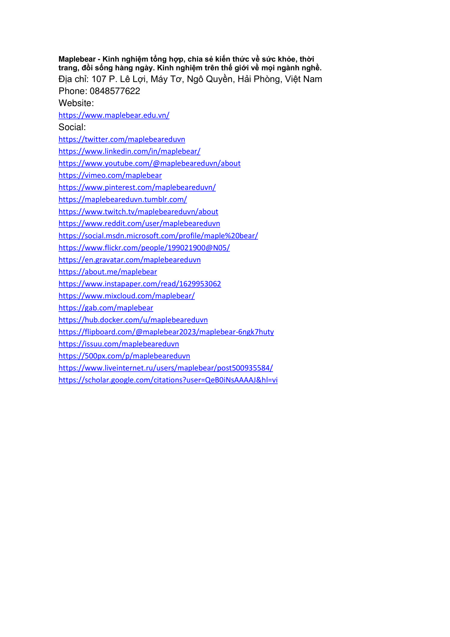 Maplebear.docx | DocDroid