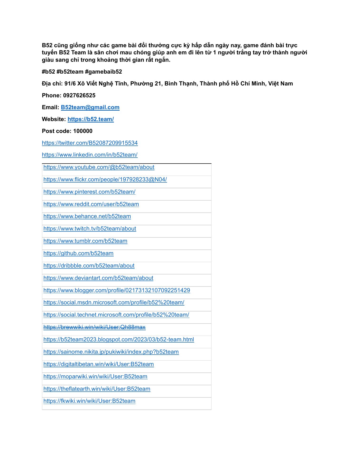 B52 cũng giống như các game bài đổi thưởng cực kỳ hấp dẫn ngày nay.docx | DocDroid