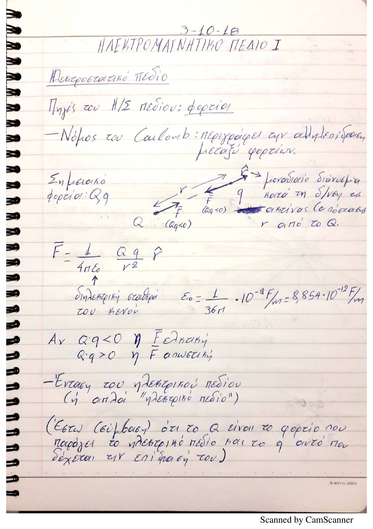 ΗΛΕΚΤΡΟΜΑΓΝΗΤΙΚΟ ΠΕΔΙΟ Ι.pdf | DocDroid