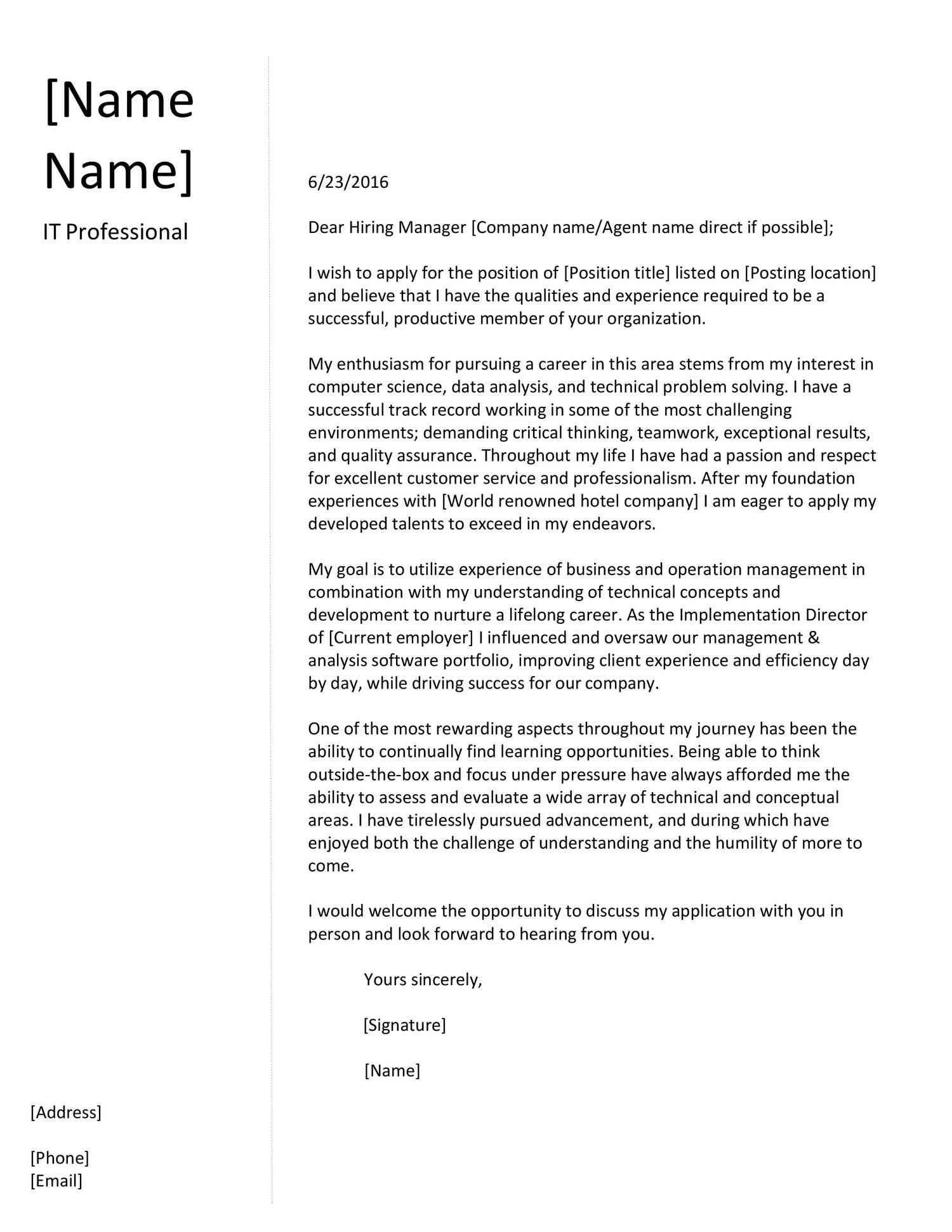 cover letter template.pdf | DocDroid