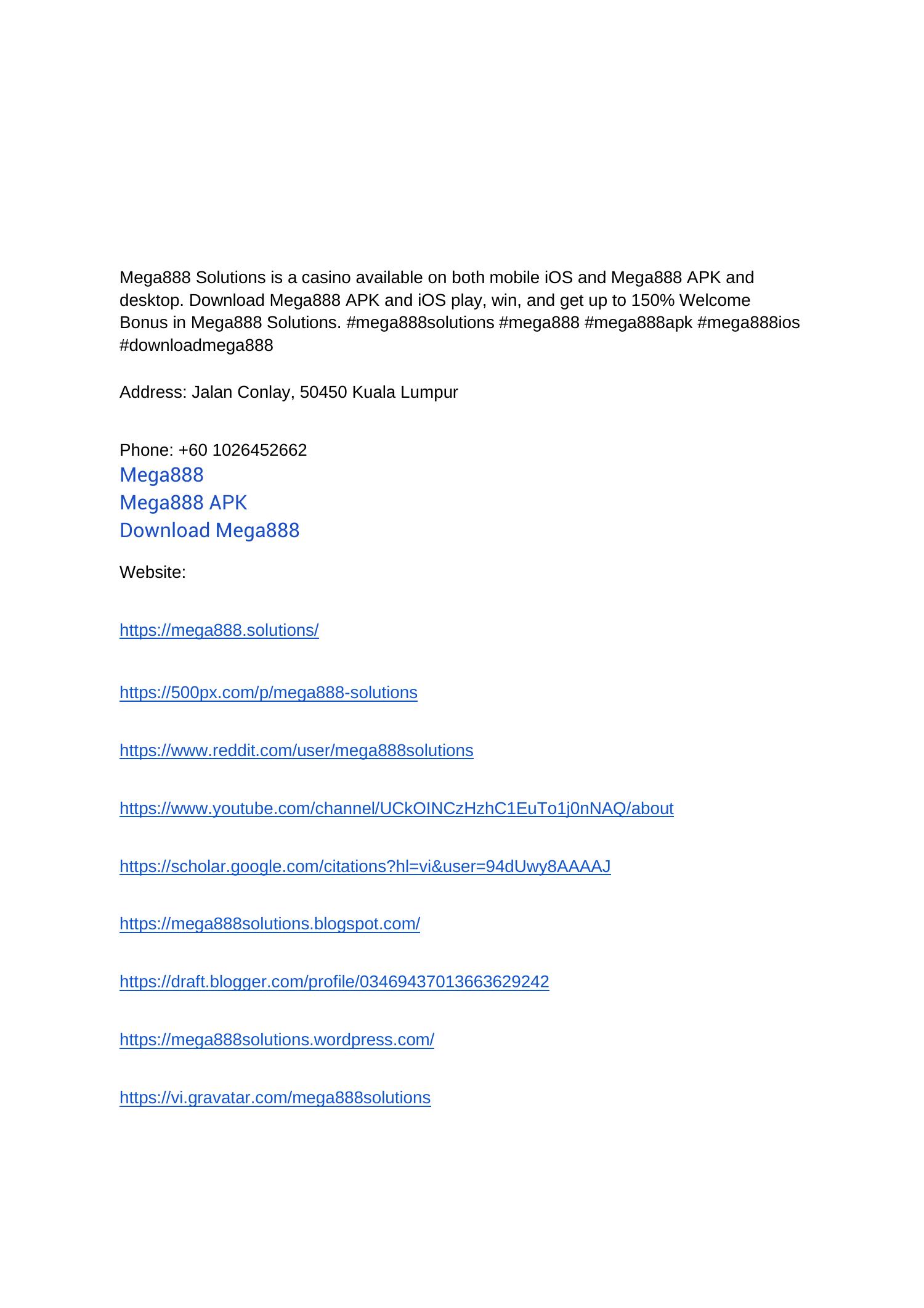 mega888solutions.docx | DocDroid