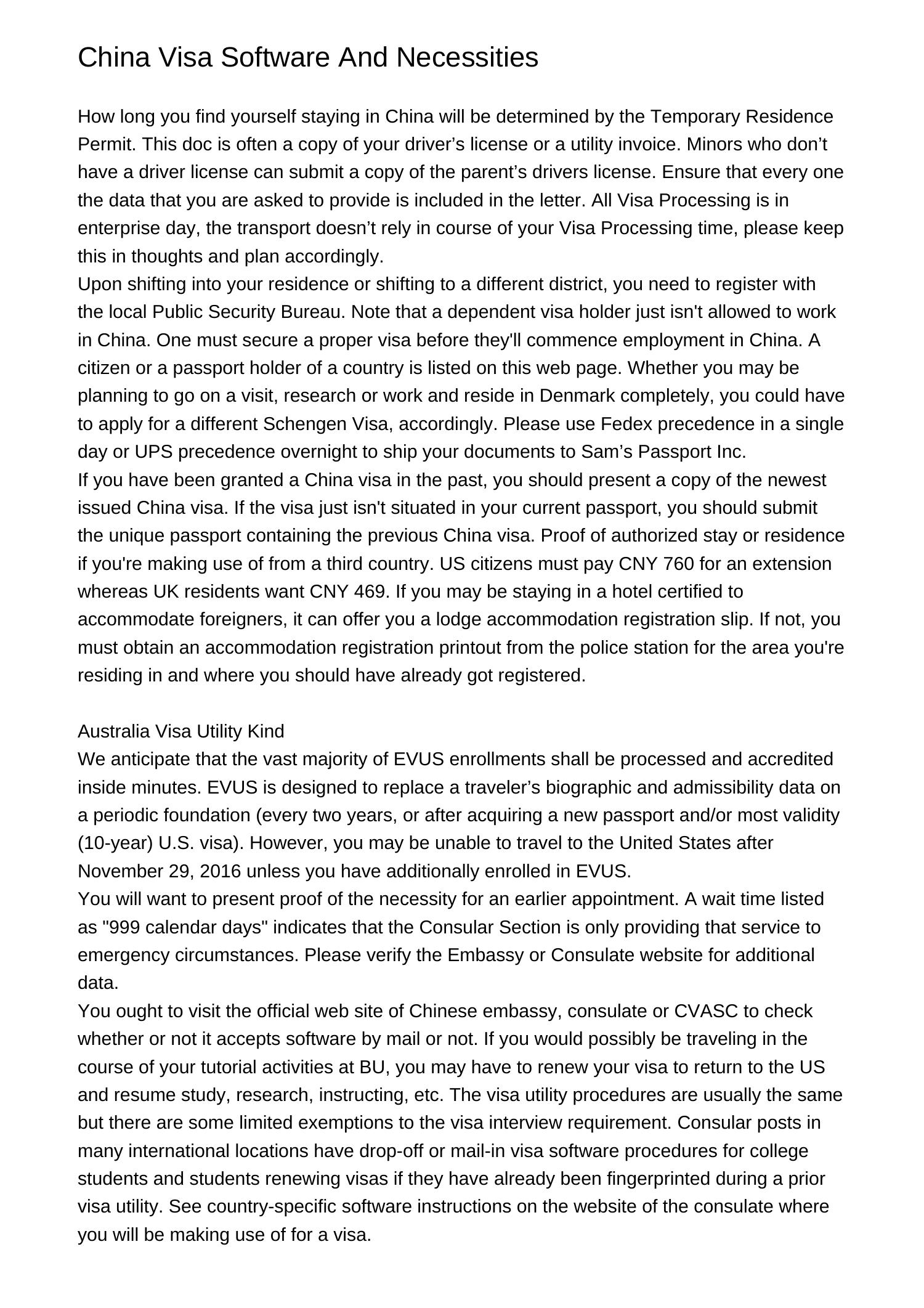 Chinese Language Visa China Visa Softwarertrdg.pdf.pdf | DocDroid