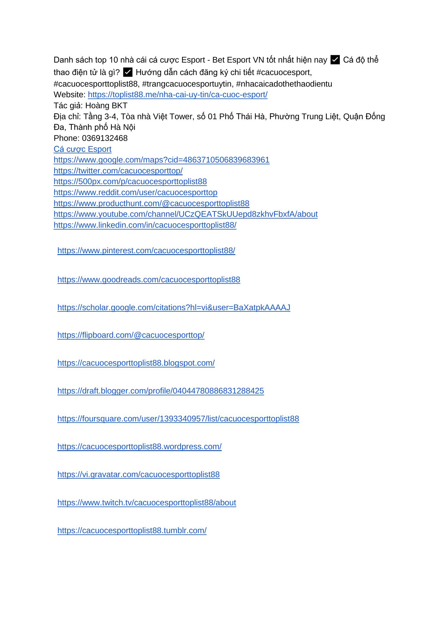 cacuocesporttoplist88.docx | DocDroid
