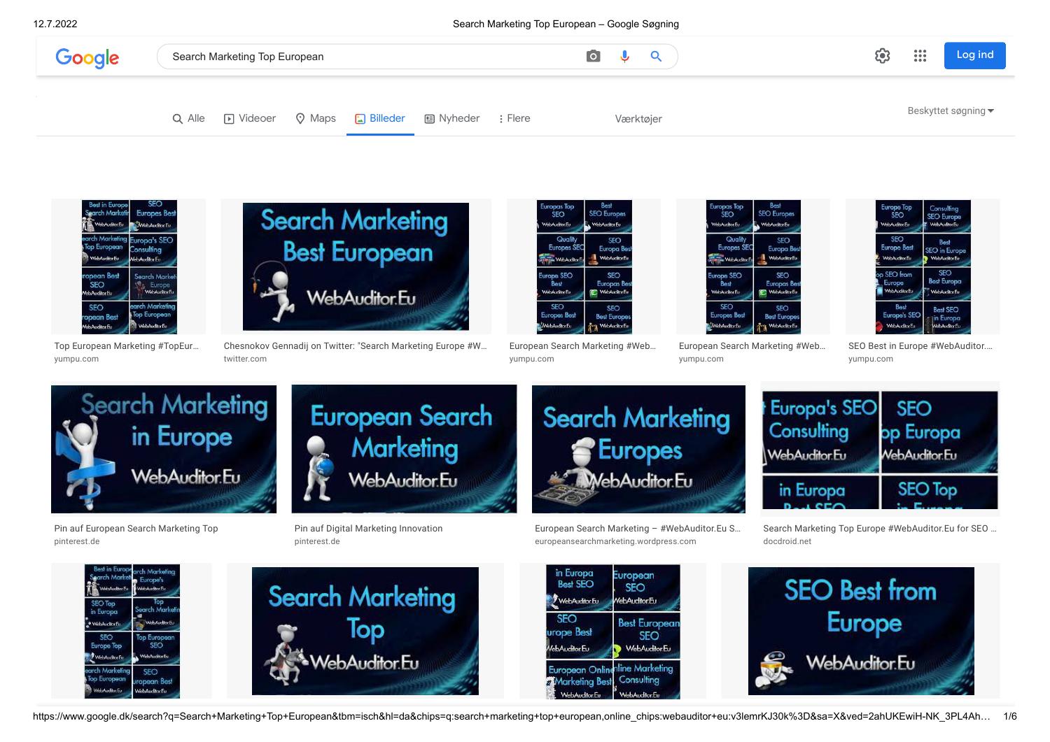 Search Marketing Top European – Google Søgning SEO Services in Europe ...