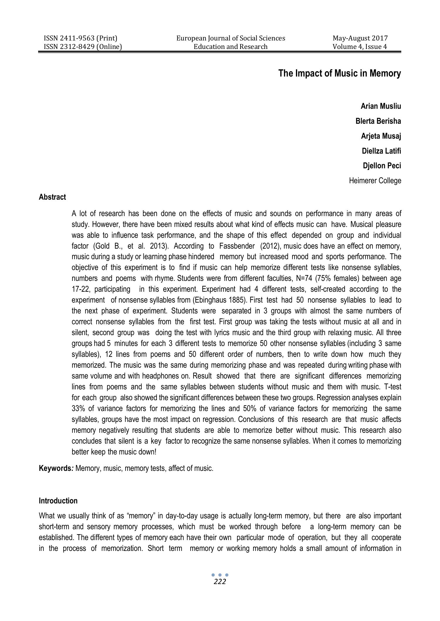 The Impact of Music on Memory.pdf | DocDroid