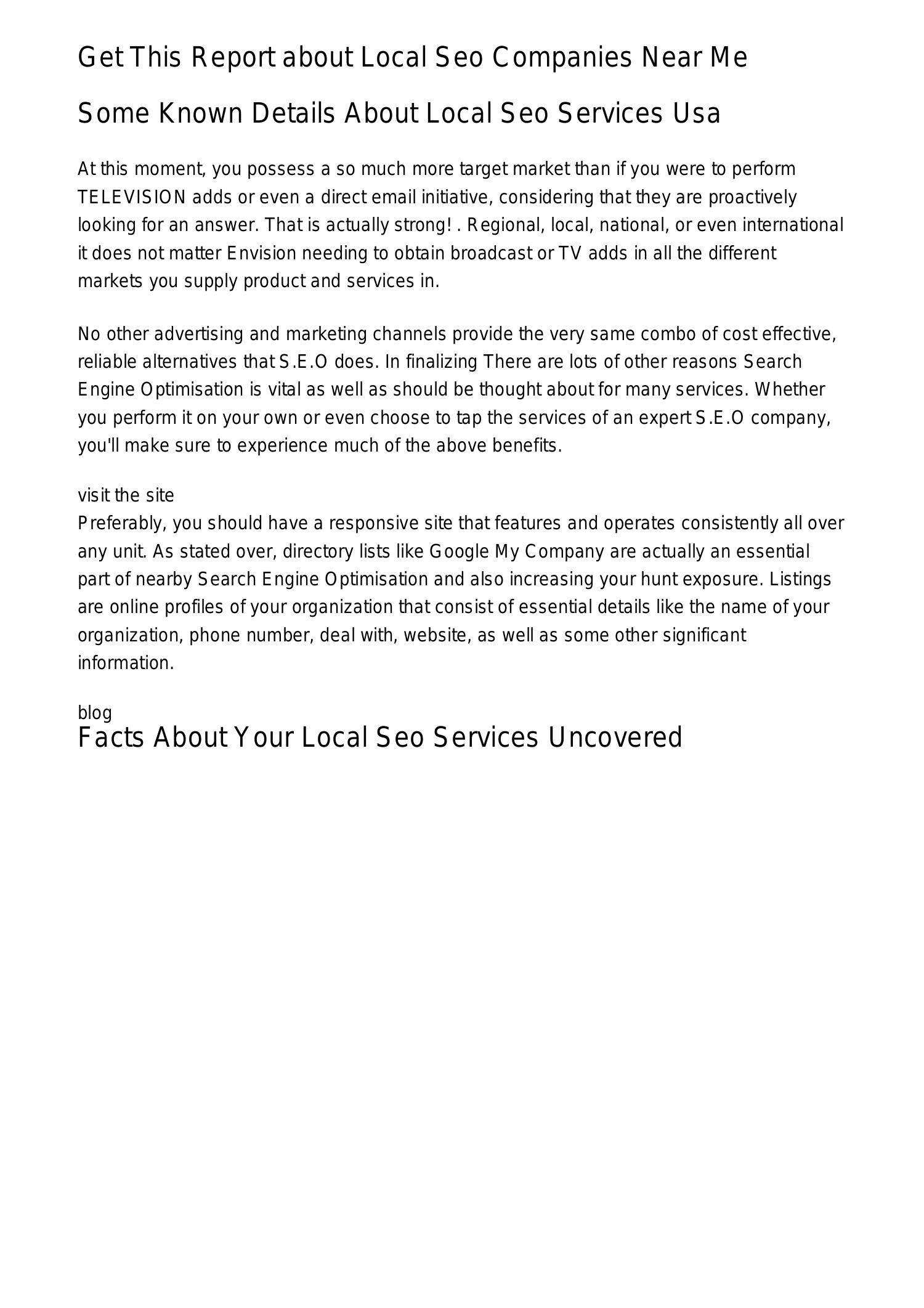 The 3Minute Rule for Local Seo Services In Usayahtm.pdf.pdf | DocDroid