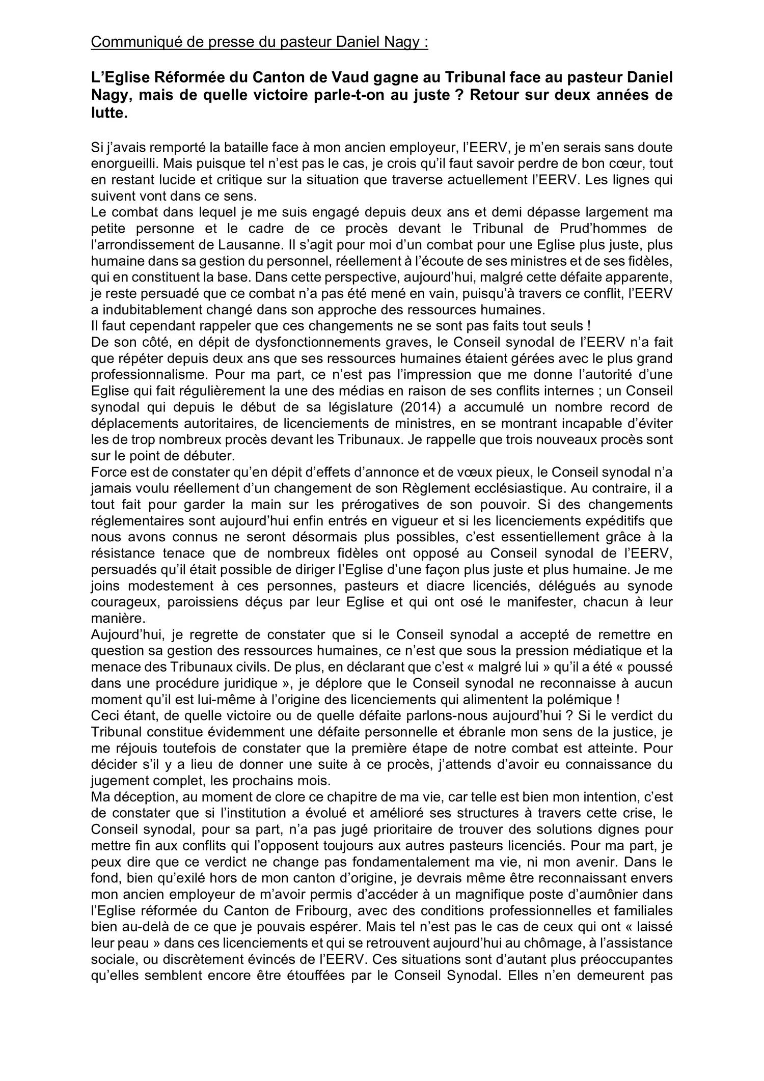 Communiqué de presse du pasteur Daniel Nagy -CORR-1.pdf | DocDroid