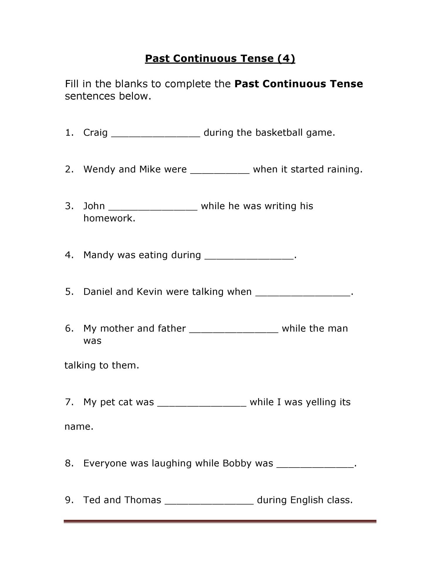 Past Continuous tense.docx | DocDroid