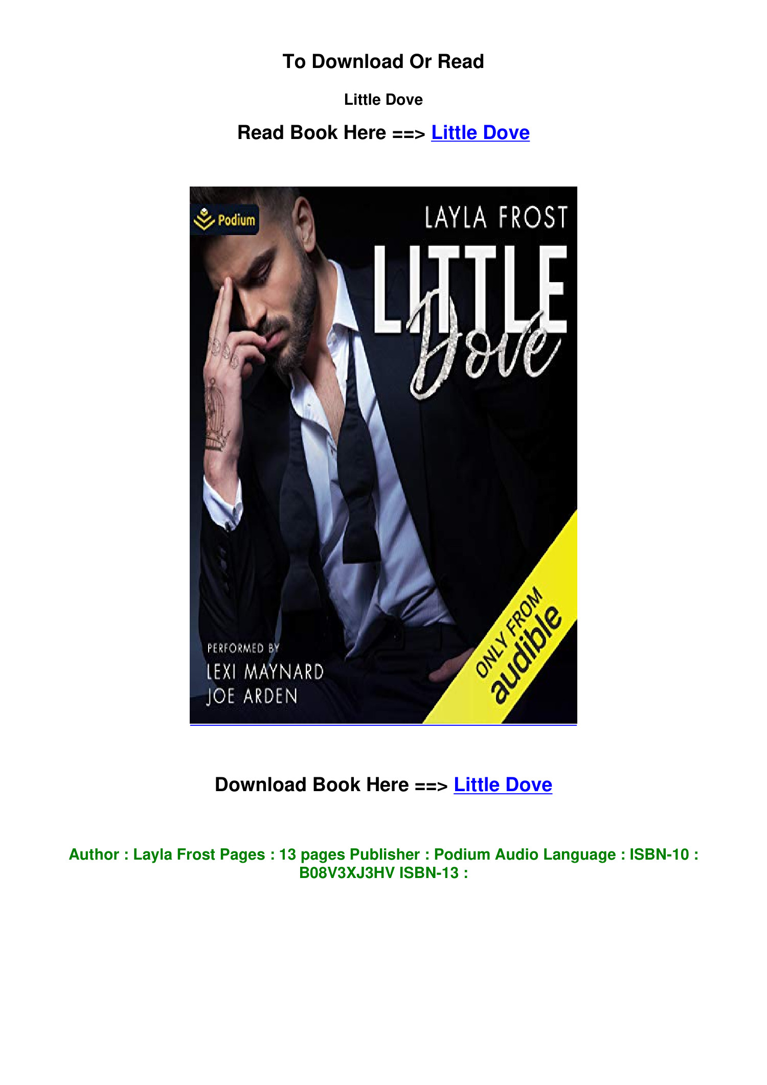 Download Pdf Little Dove BY Layla Frost.pdf | DocDroid