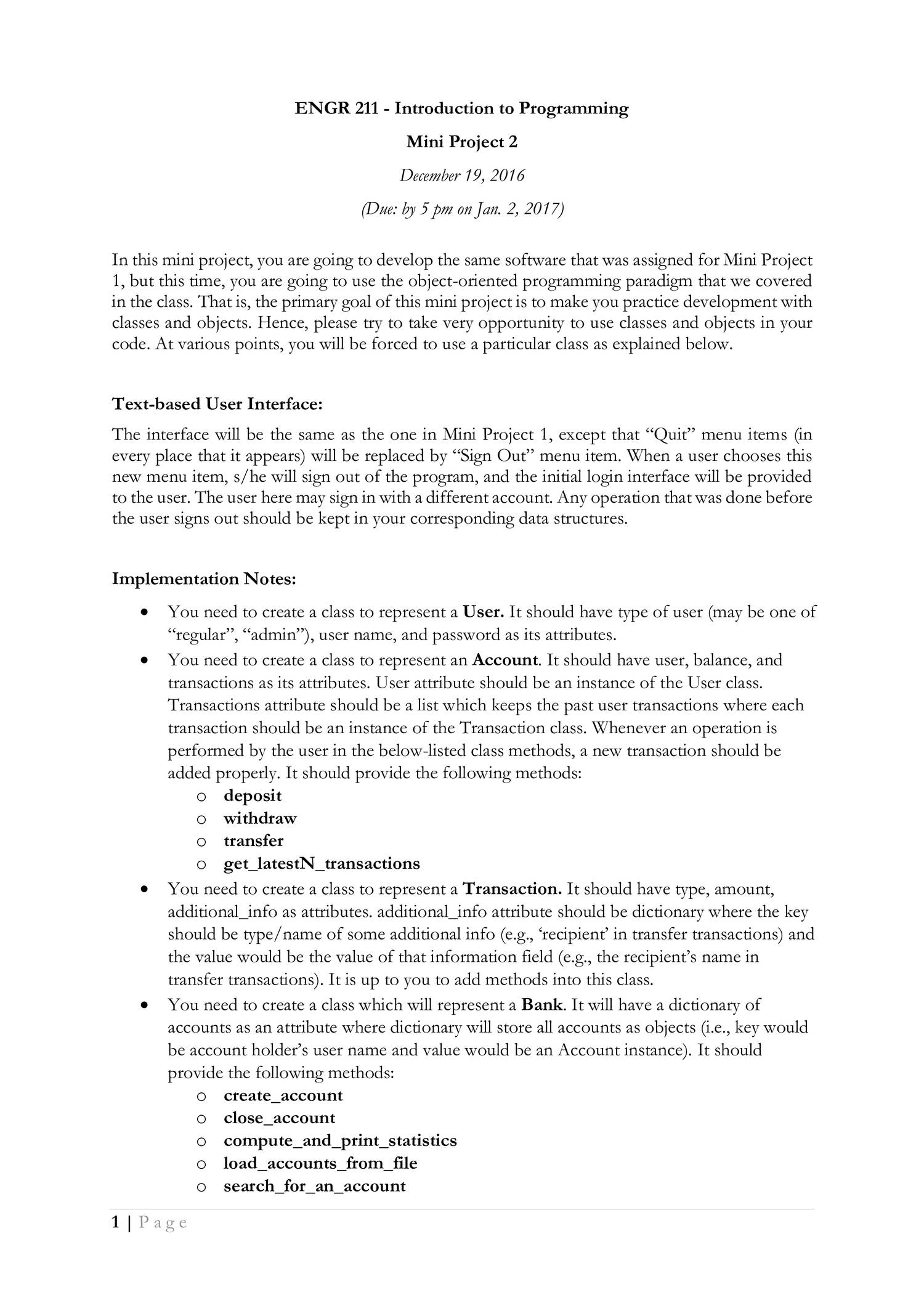 Mini Project 2.pdf | DocDroid