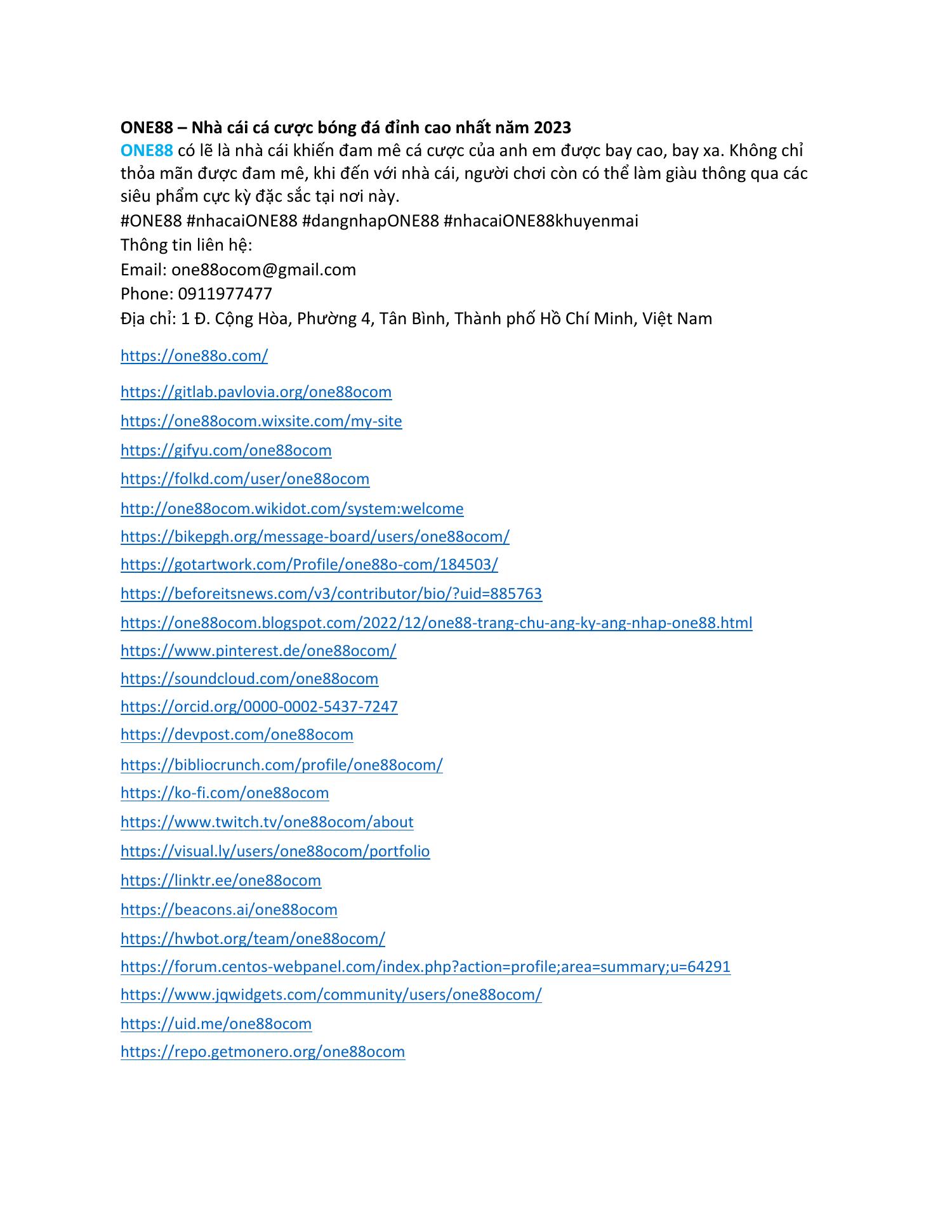 ONE88.docx | DocDroid