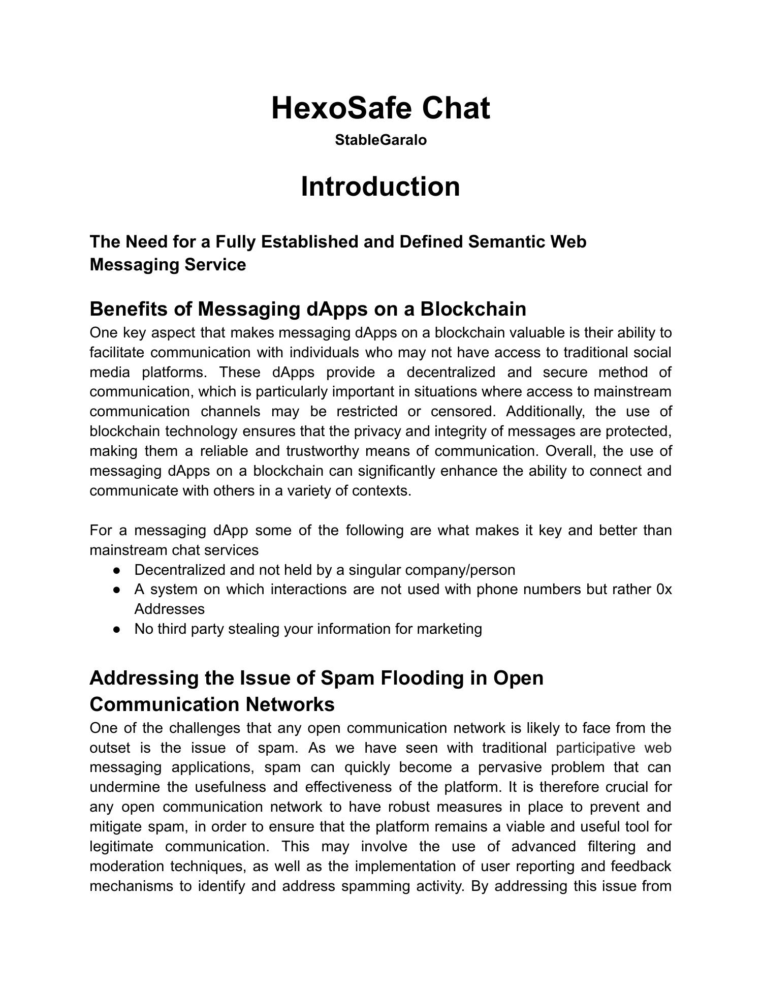 HexoSafe Chat Whitepaper.pdf | DocDroid