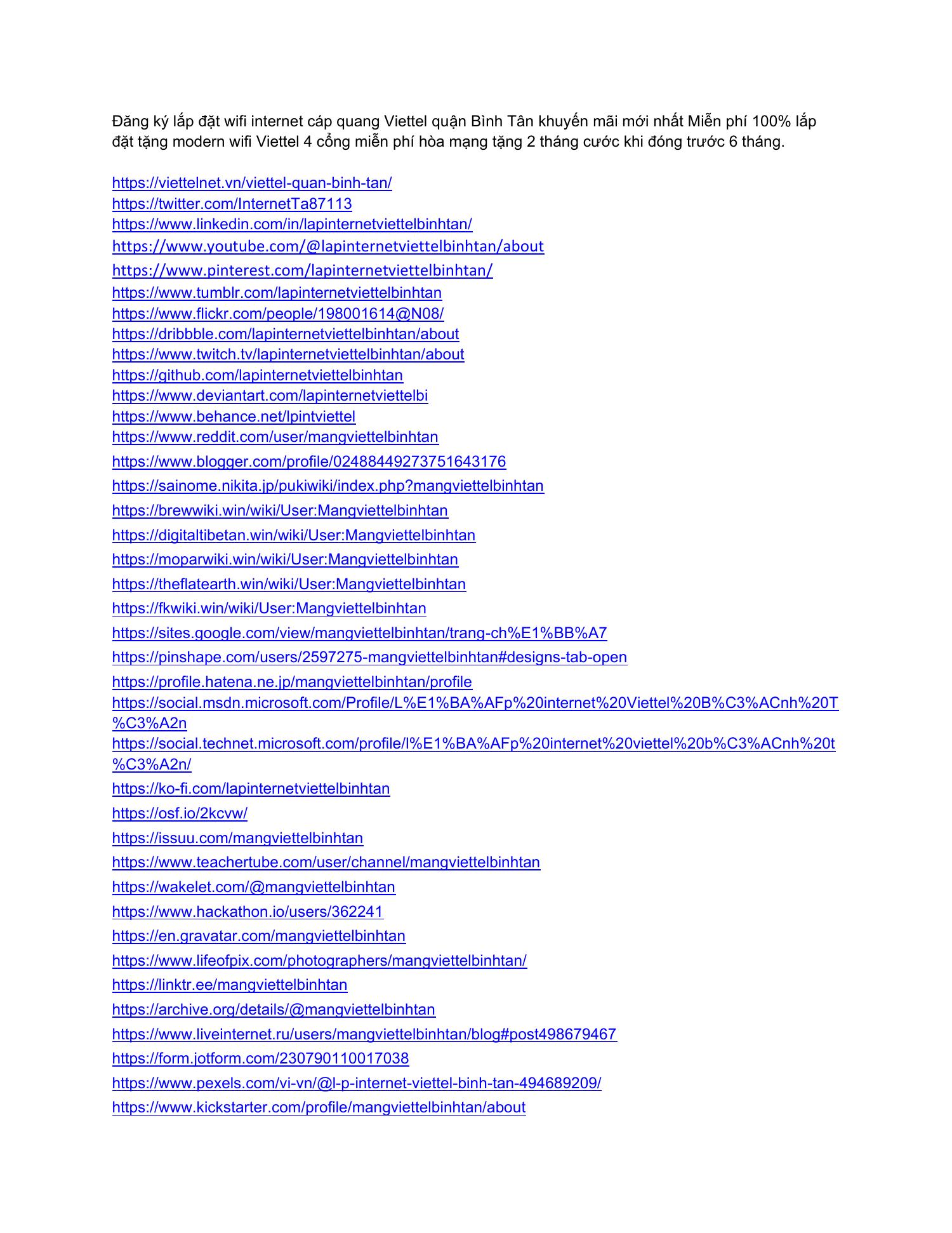 Lắp internet Viettel Bình Tân.docx | DocDroid
