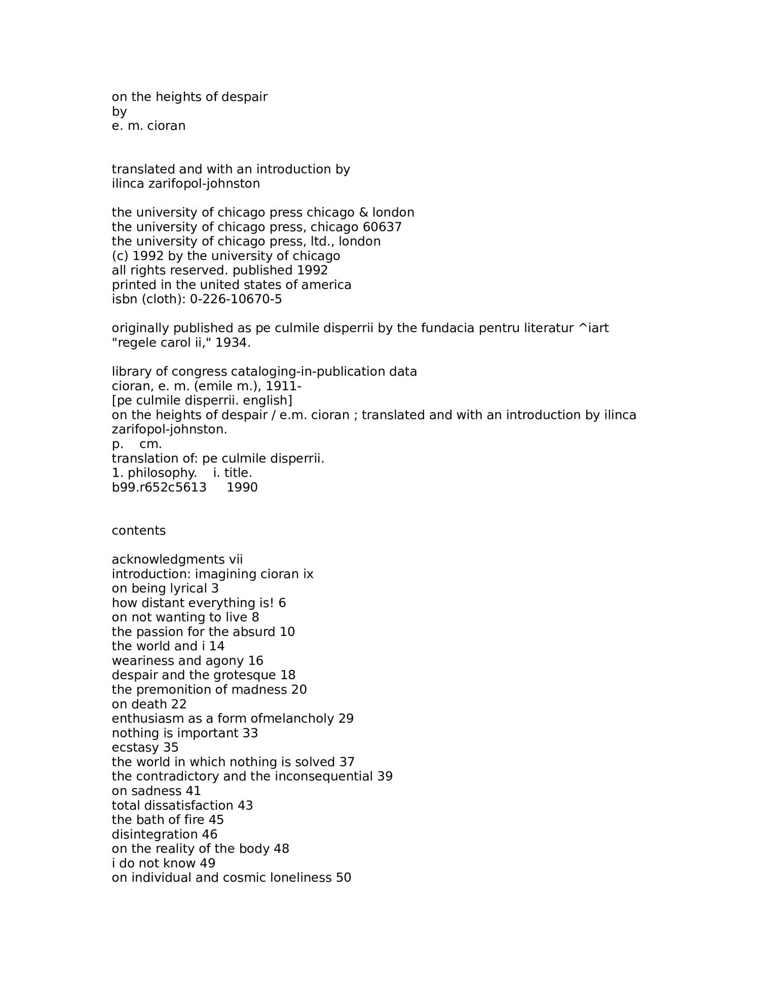 Cioran-E-M-Heights-Despair.pdf | DocDroid