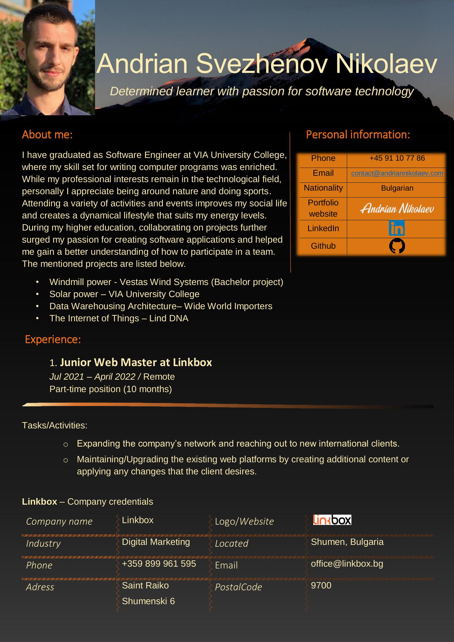 Cover Letter + CV Andrian.pdf | DocDroid