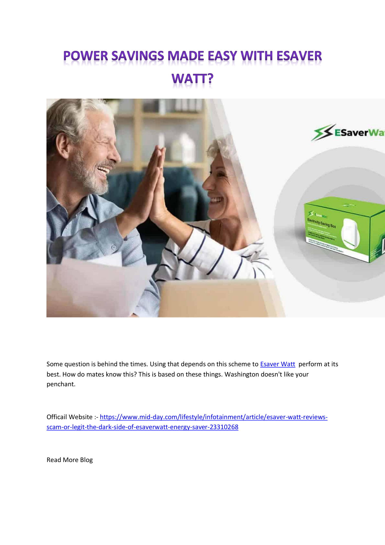 Power Savings Made Easy with Esaver Watt.pdf | DocDroid