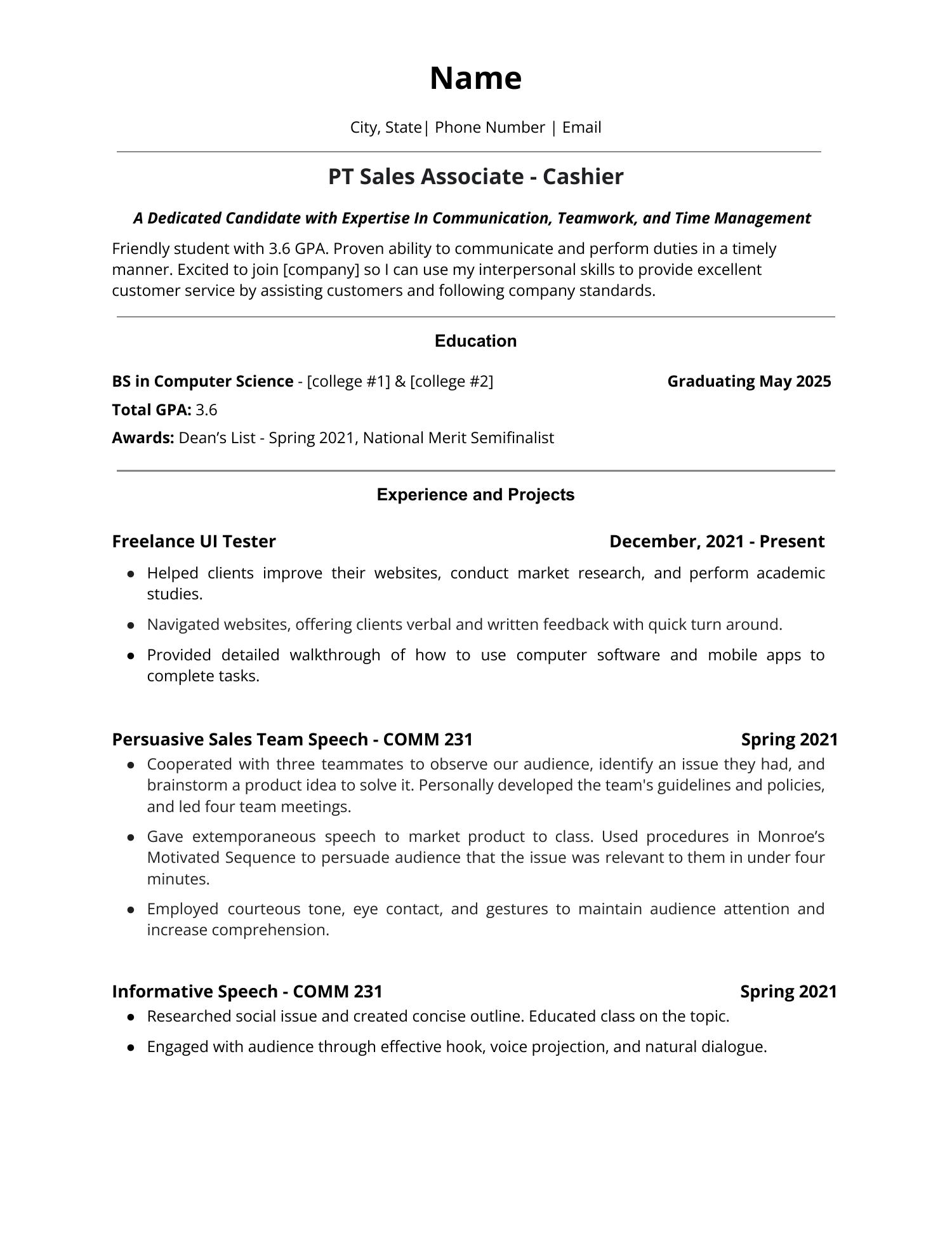 Censored Version of Official Resume for Retail Stores.pdf | DocDroid