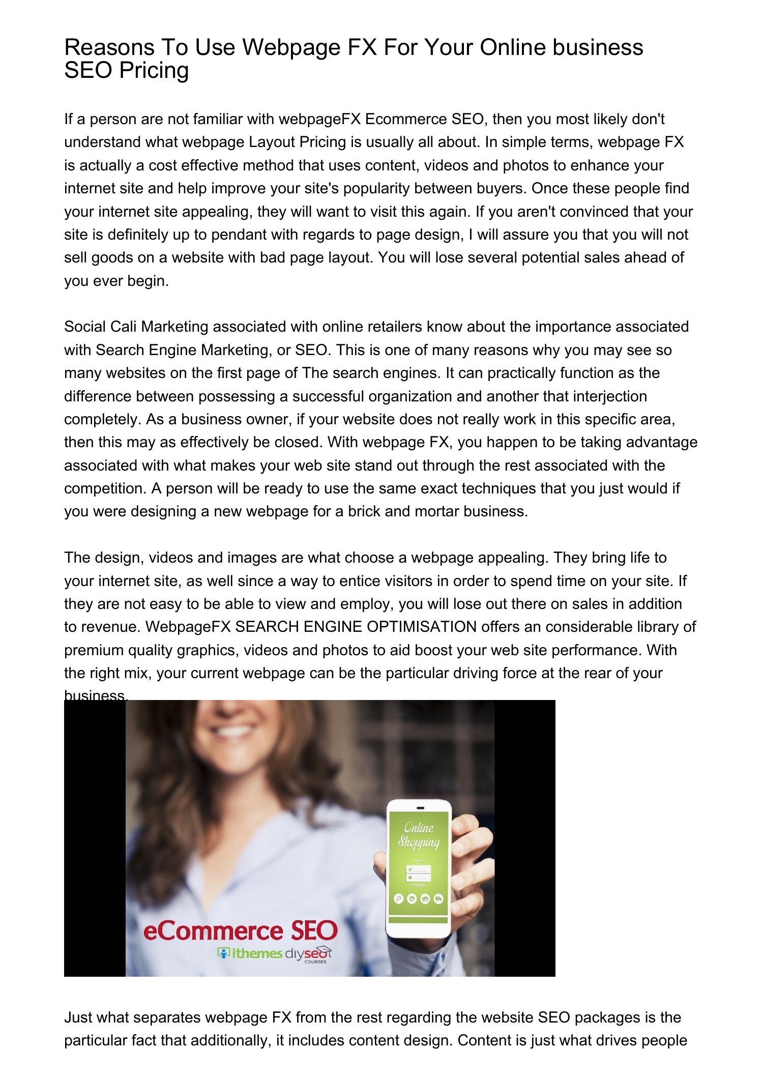 Good Use Webpage FOREX For Your Ecommerce SEO Pricingckbpn.pdf.pdf | DocDroid